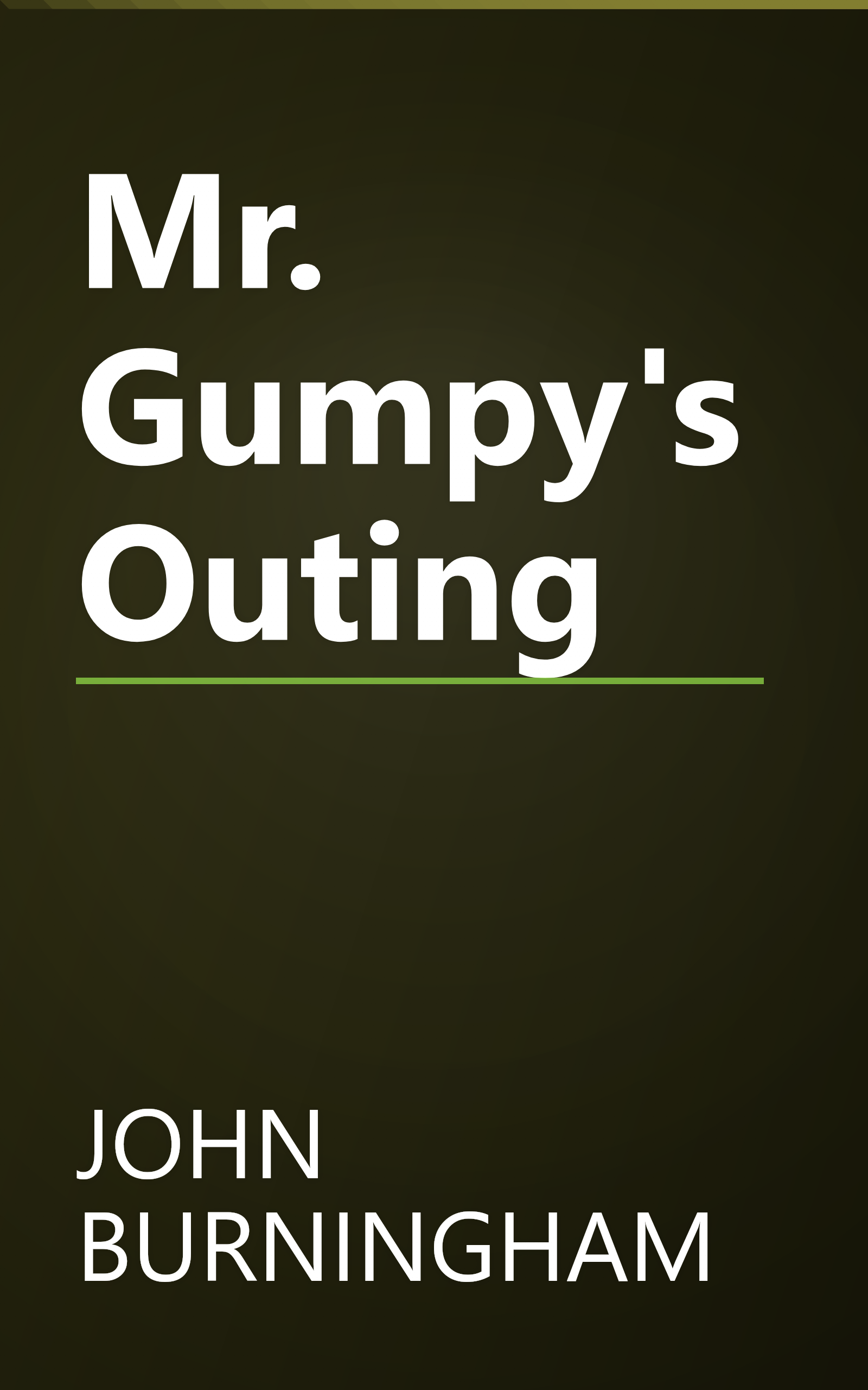 Mr. Gumpy's Outing book cover