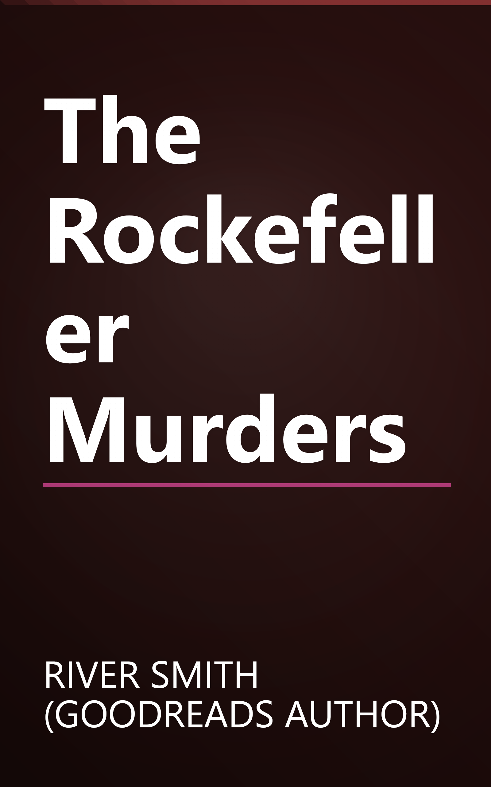 The Rockefeller Murders book cover