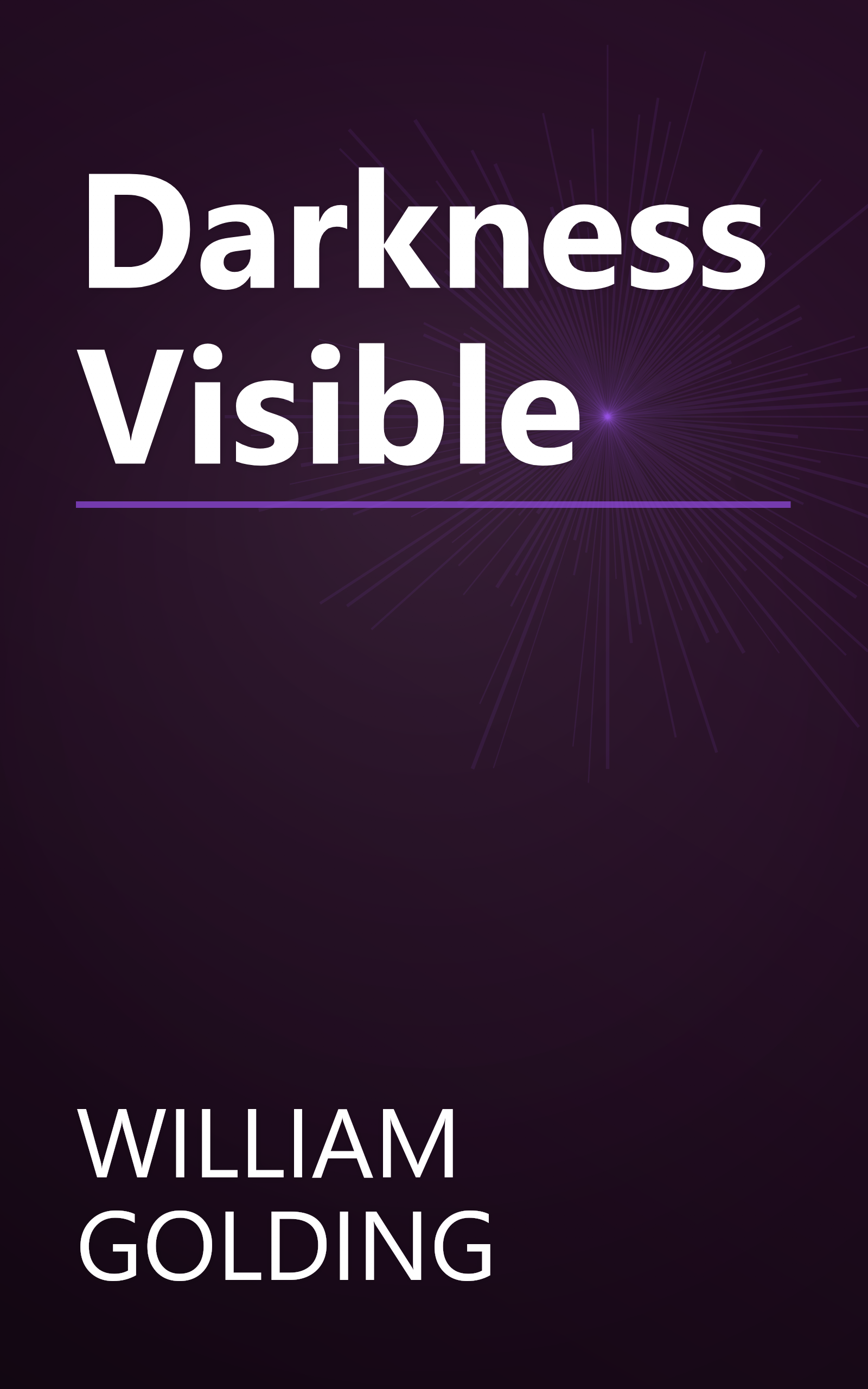 Darkness Visible book cover