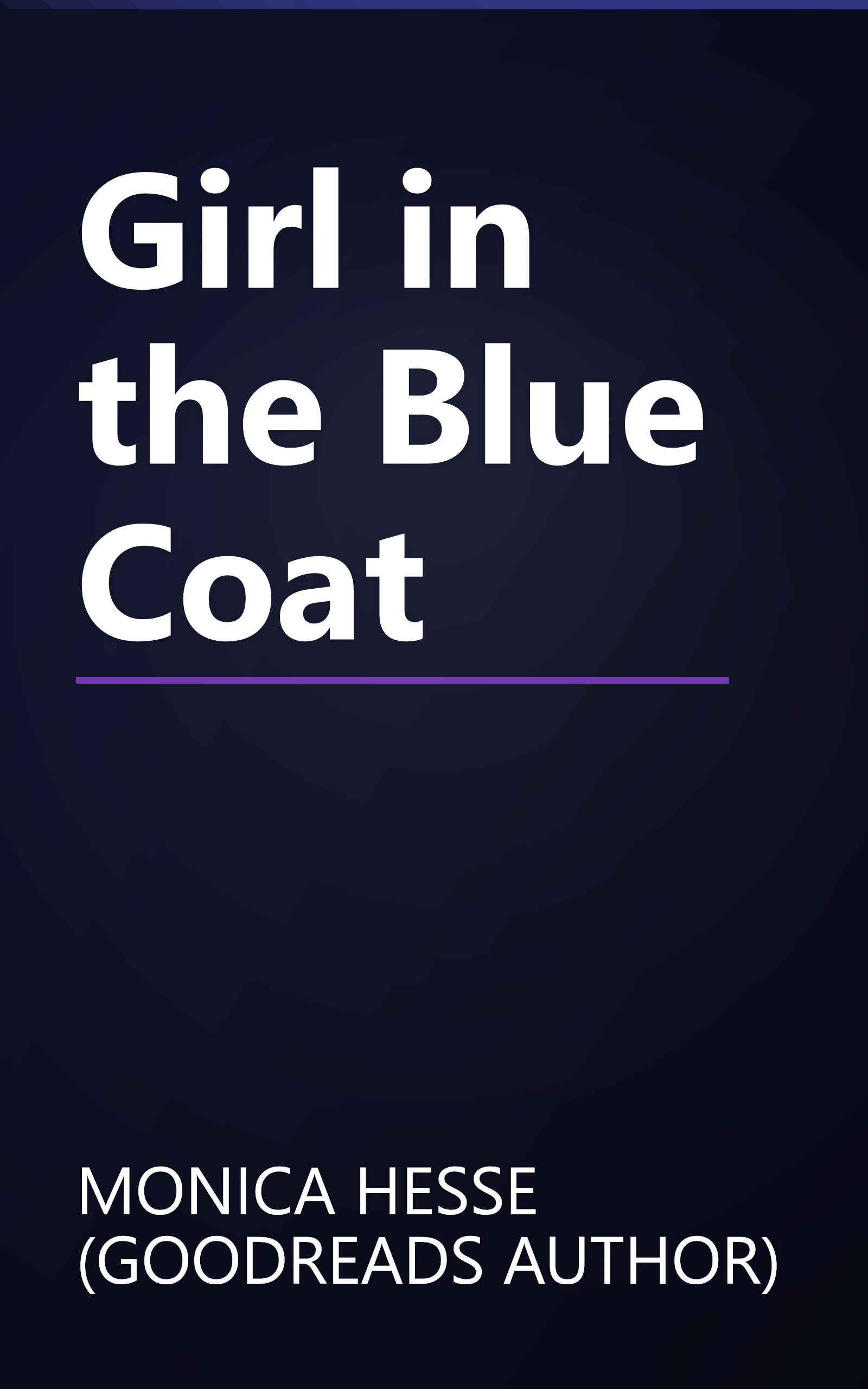 Girl in the Blue Coat book cover