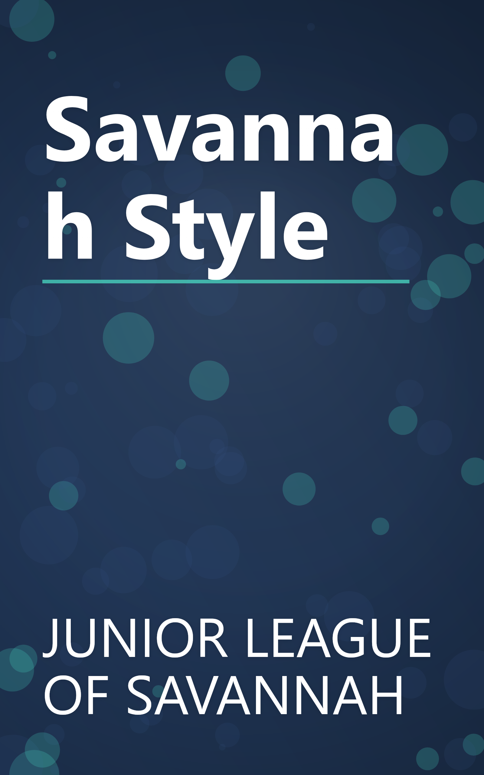 Savannah Style book cover