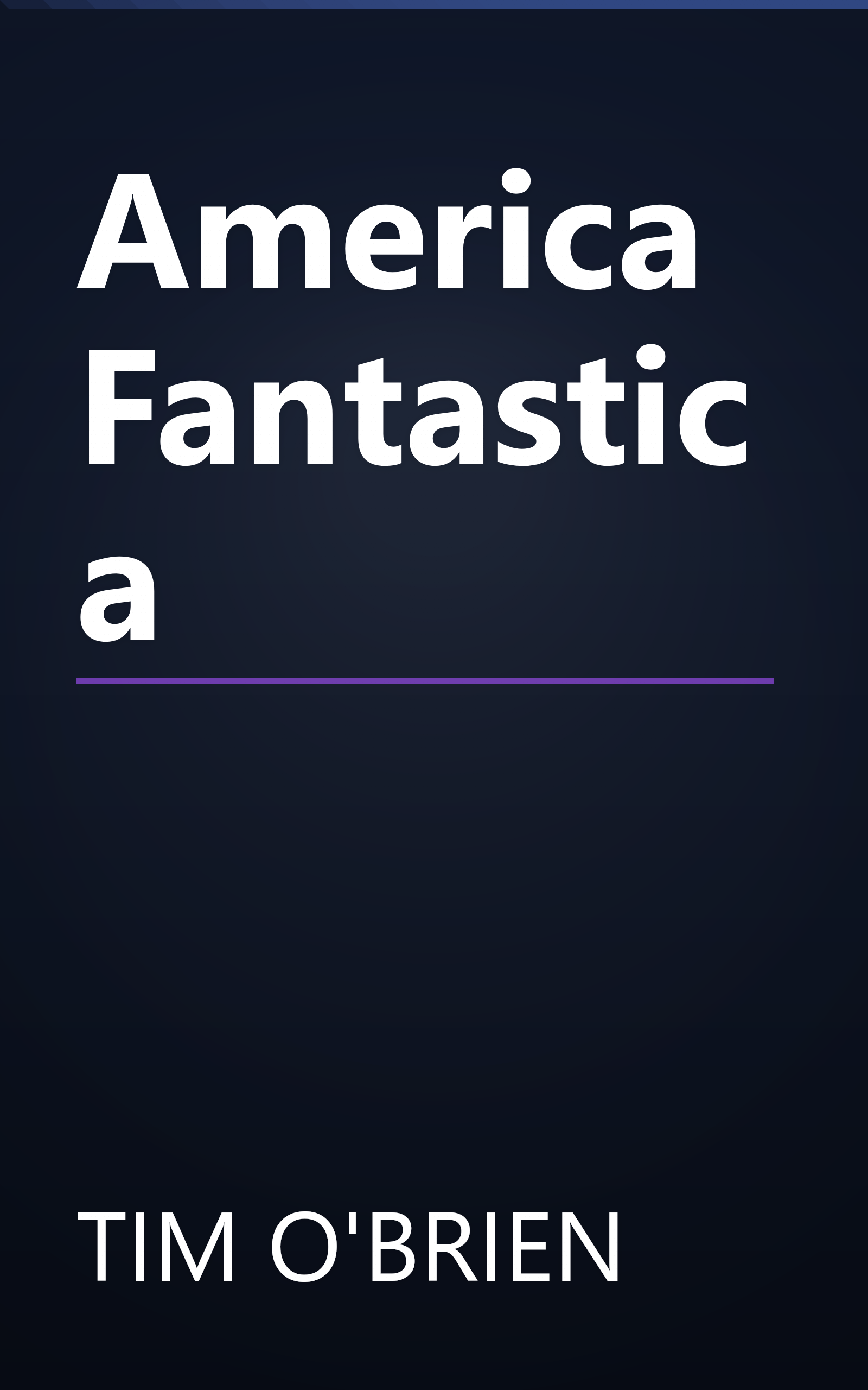 America Fantastica book cover
