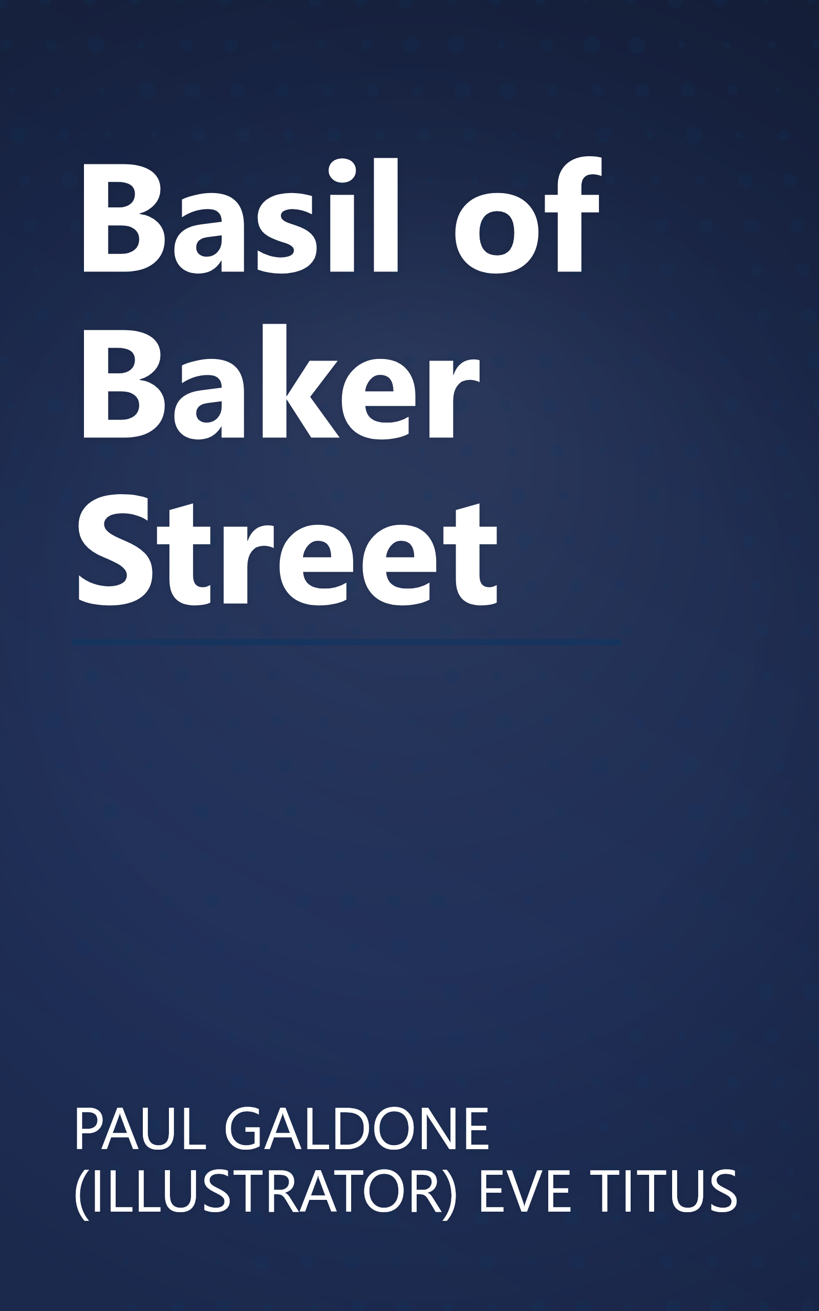 Basil of Baker Street book cover