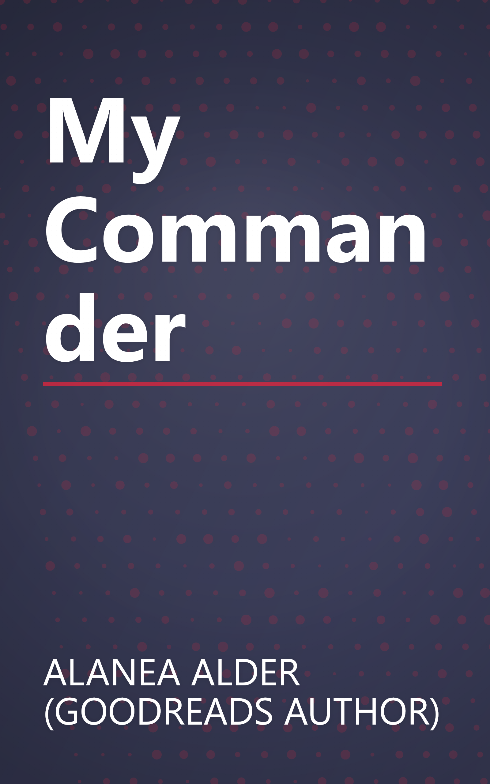 My Commander book cover