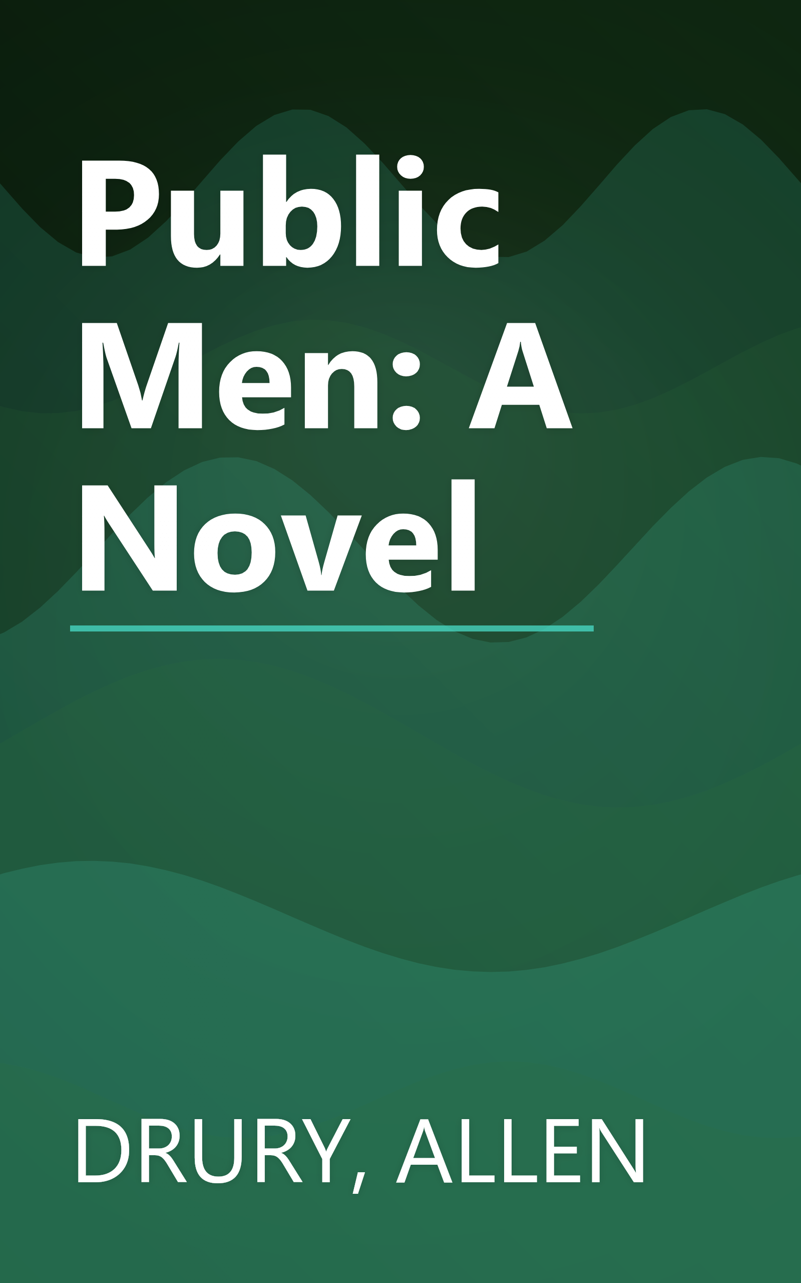 Public Men: A Novel book cover