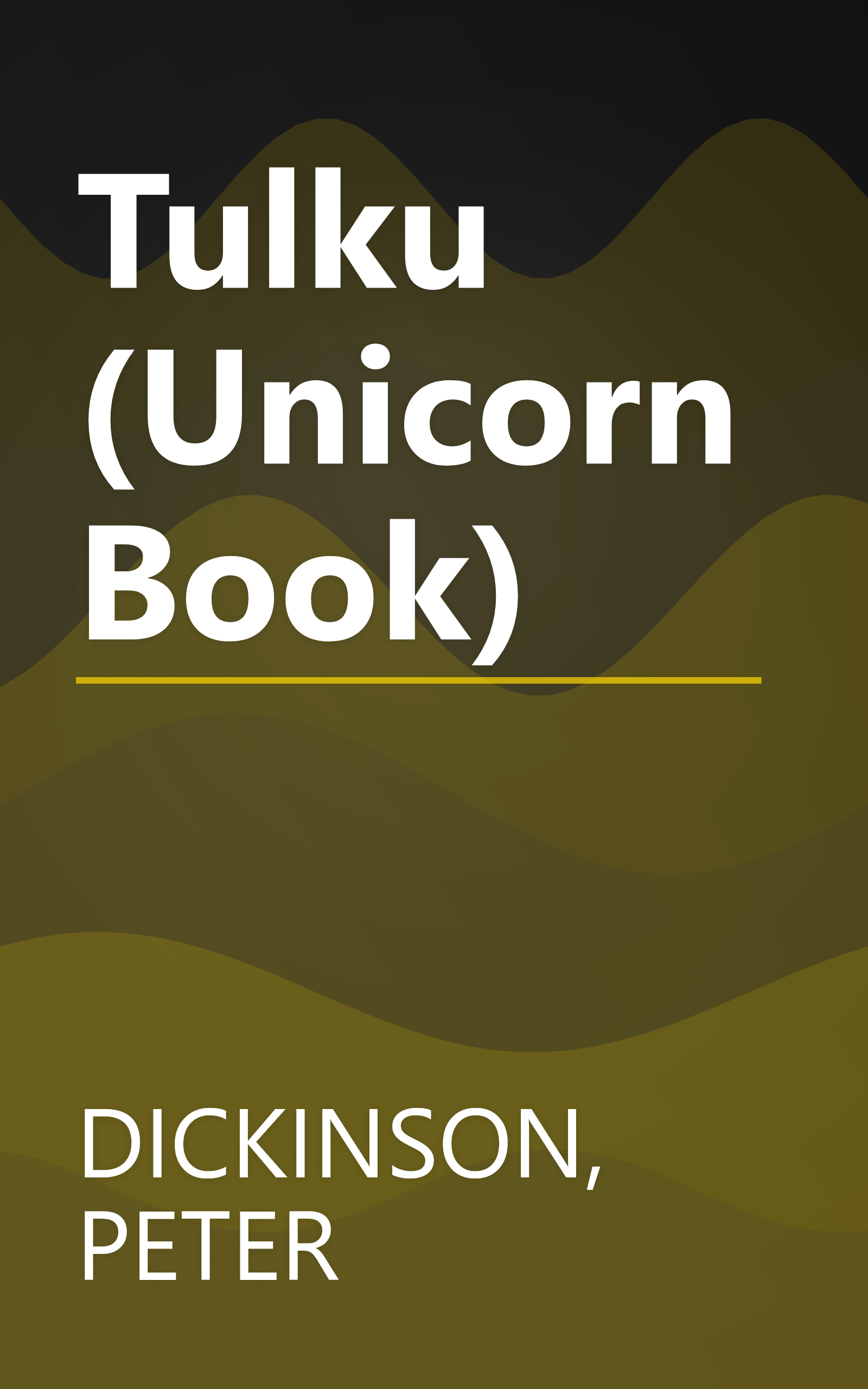 Tulku (Unicorn Book) book cover