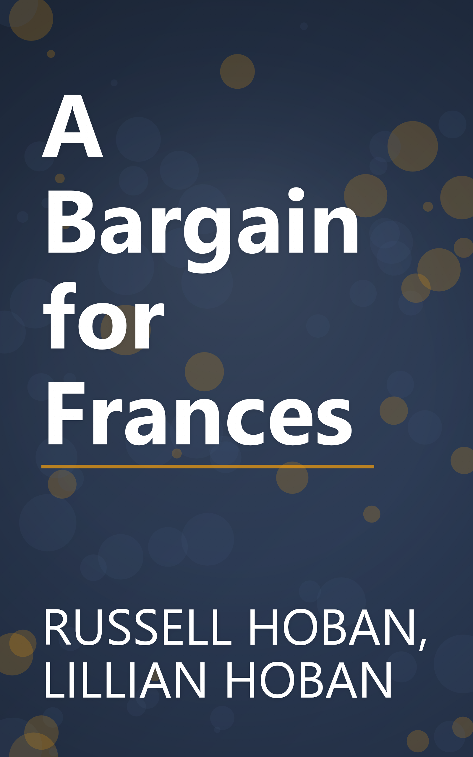 A Bargain for Frances book cover
