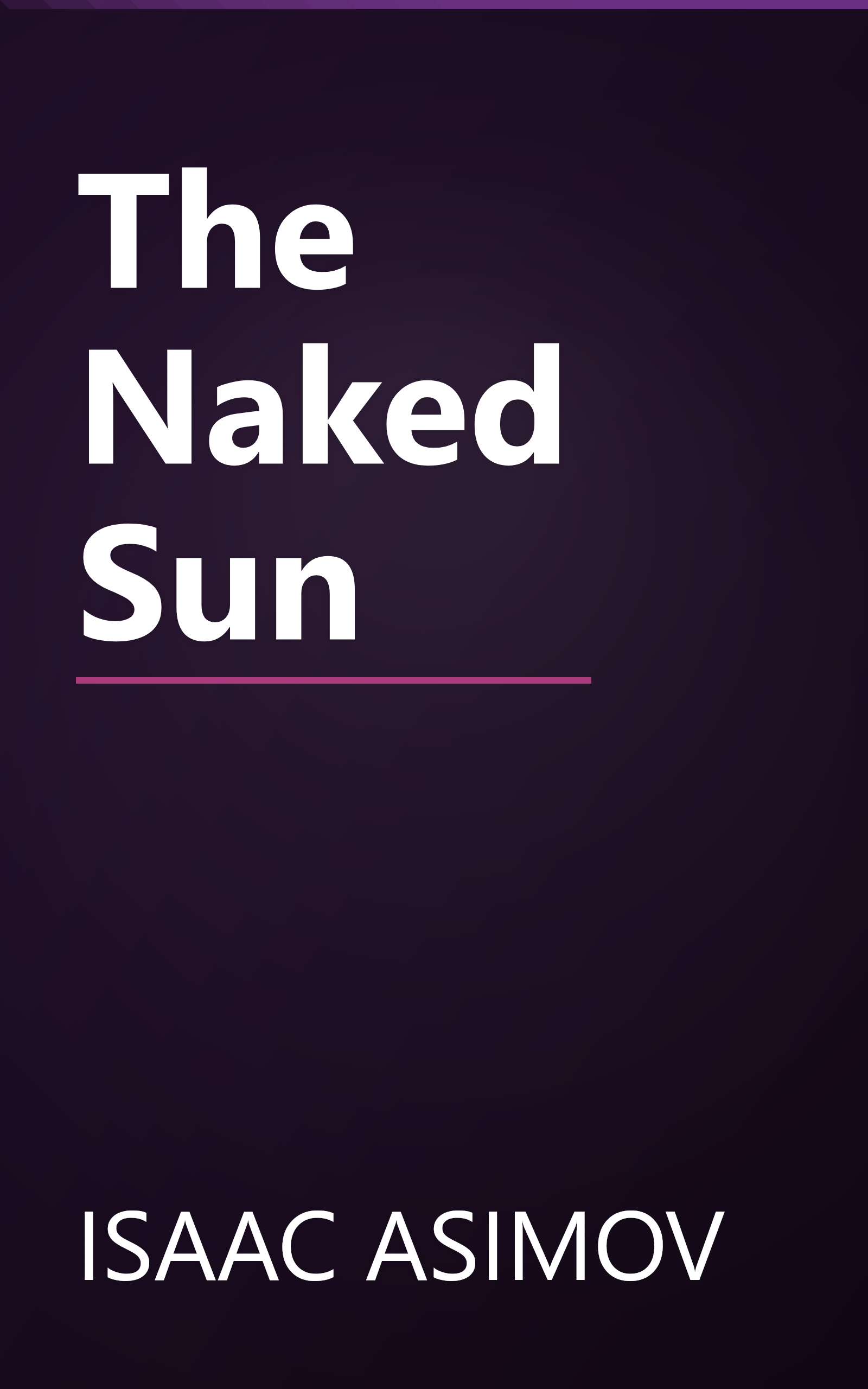 The Naked Sun book cover