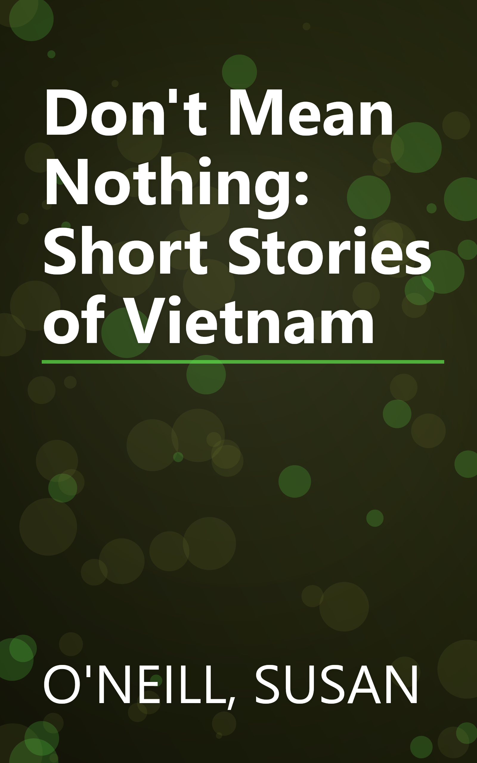 Don't Mean Nothing: Short Stories of Vietnam book cover