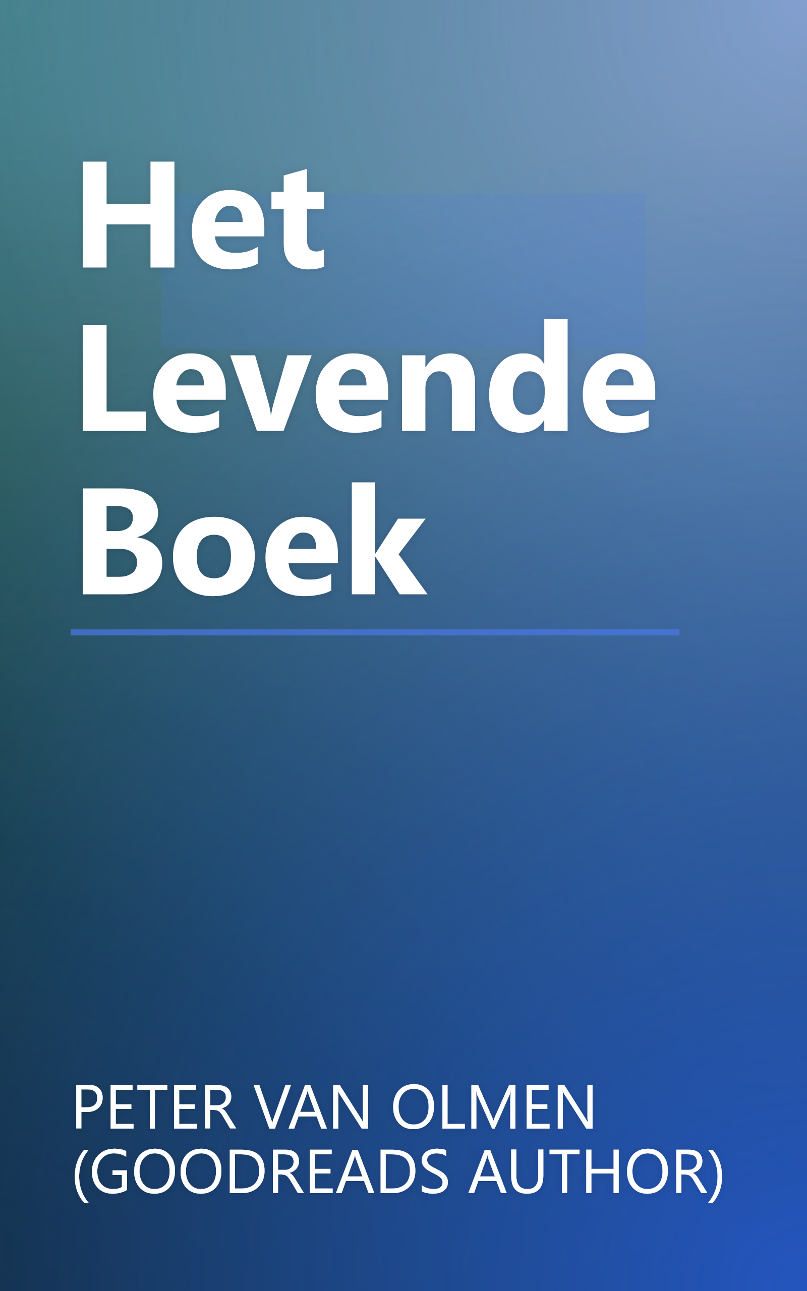 Het Levende Boek book cover