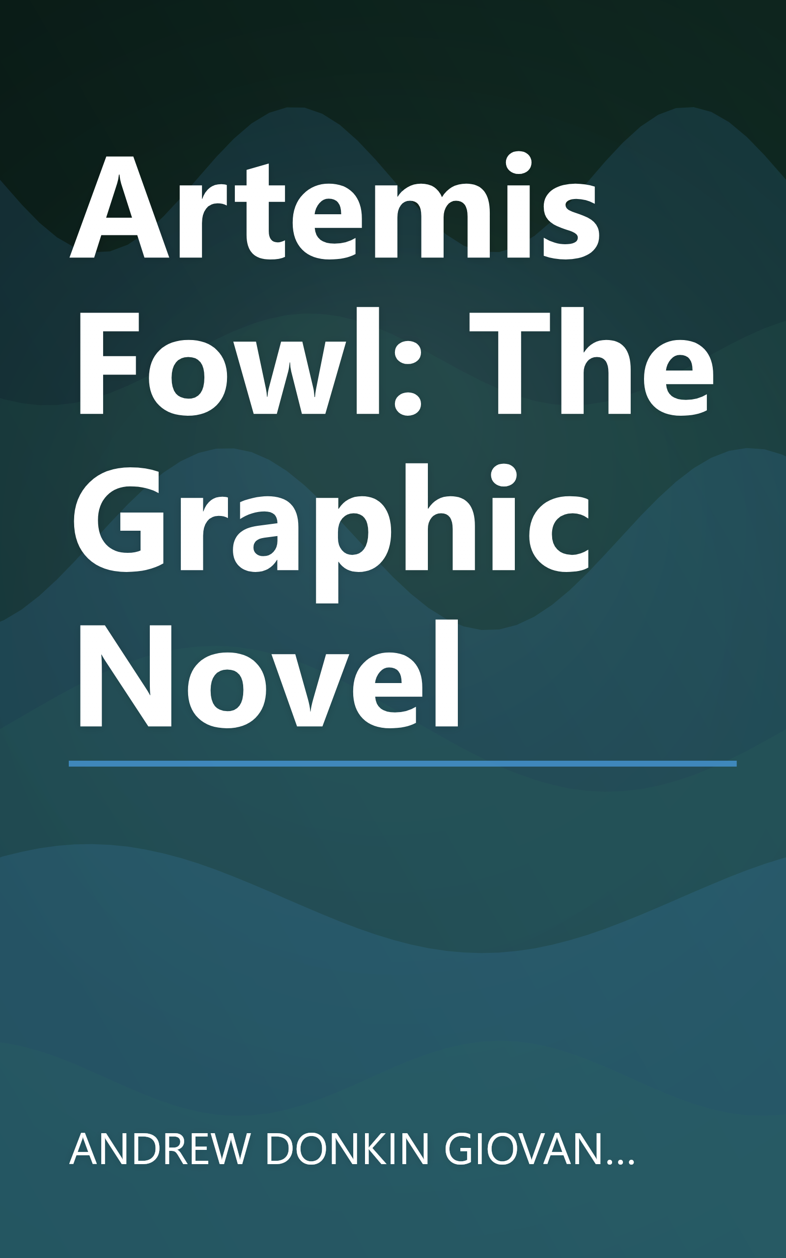 Artemis Fowl: The Graphic Novel book cover