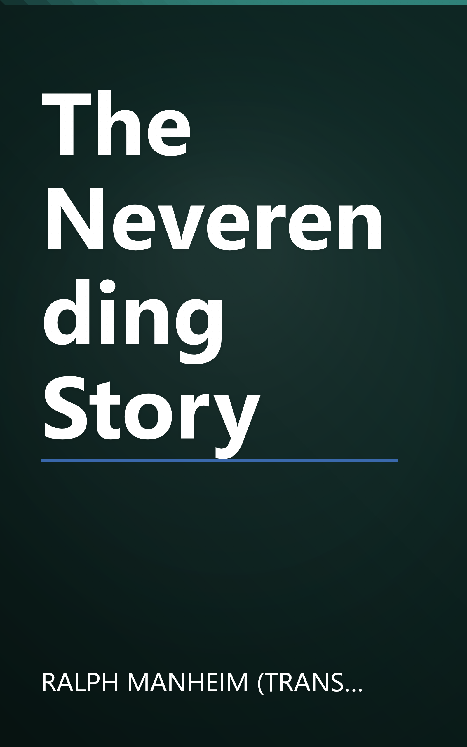 The Neverending Story book cover