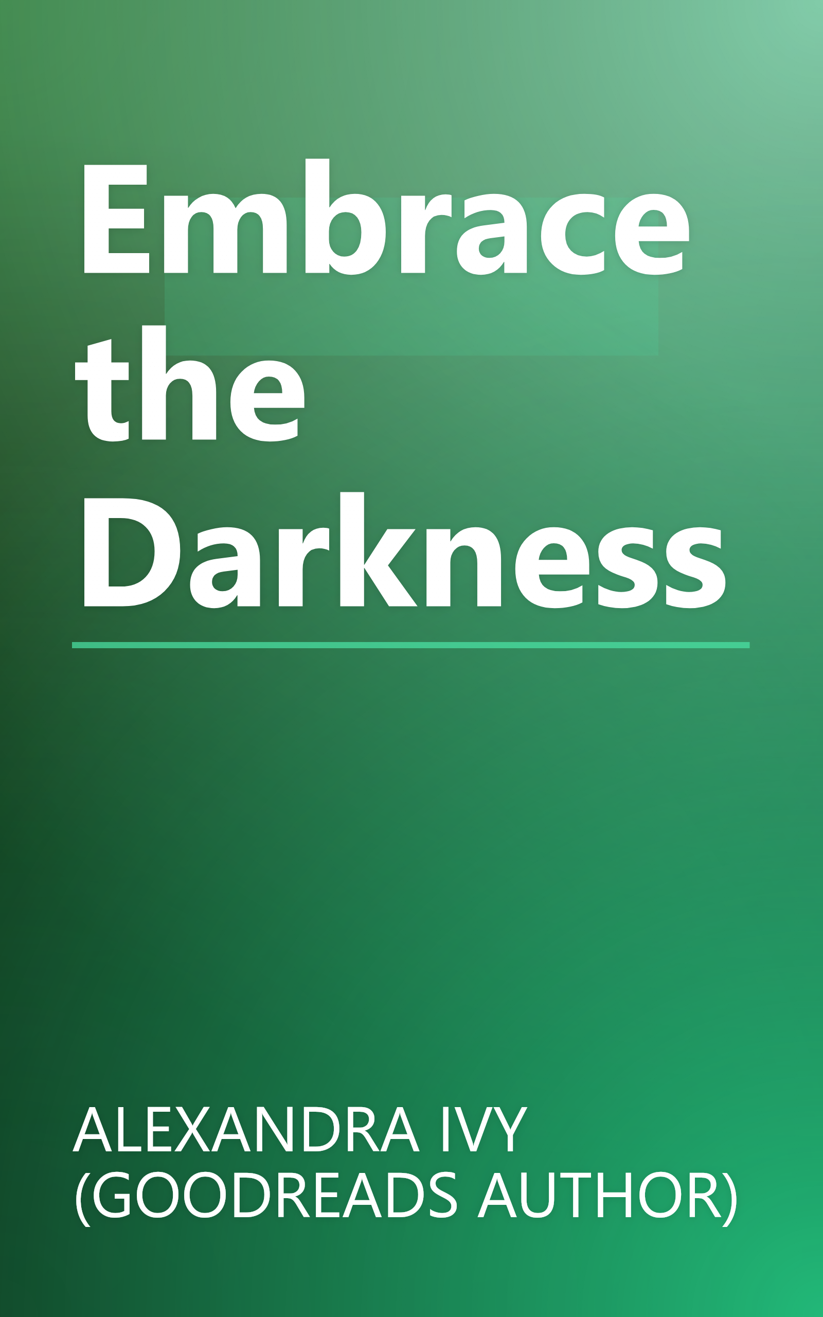 Embrace the Darkness book cover