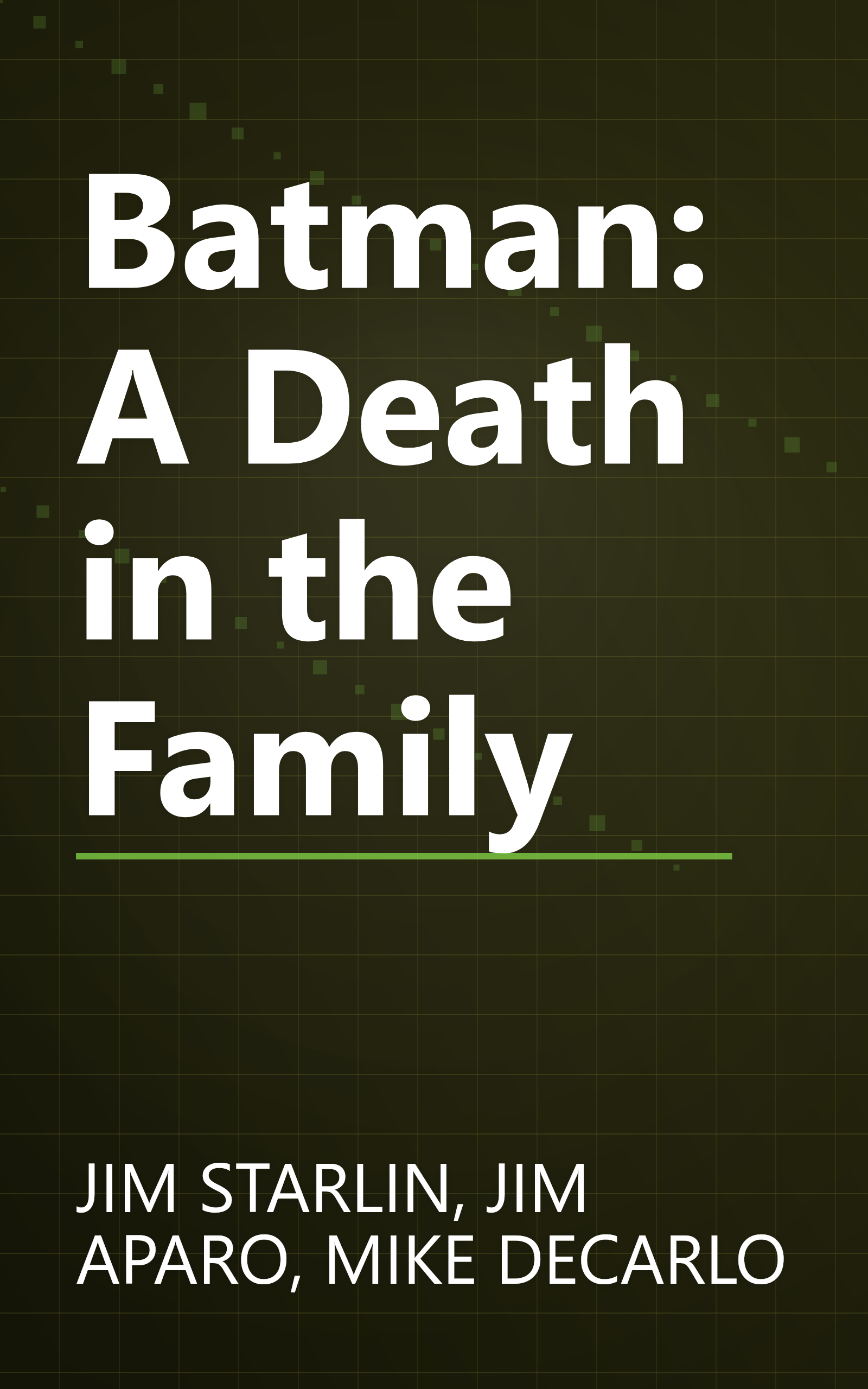 Batman: A Death in the Family book cover