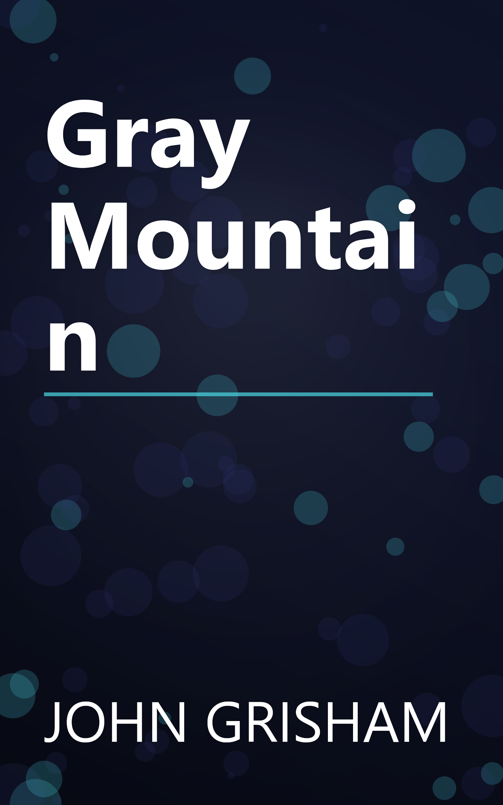 Gray Mountain book cover