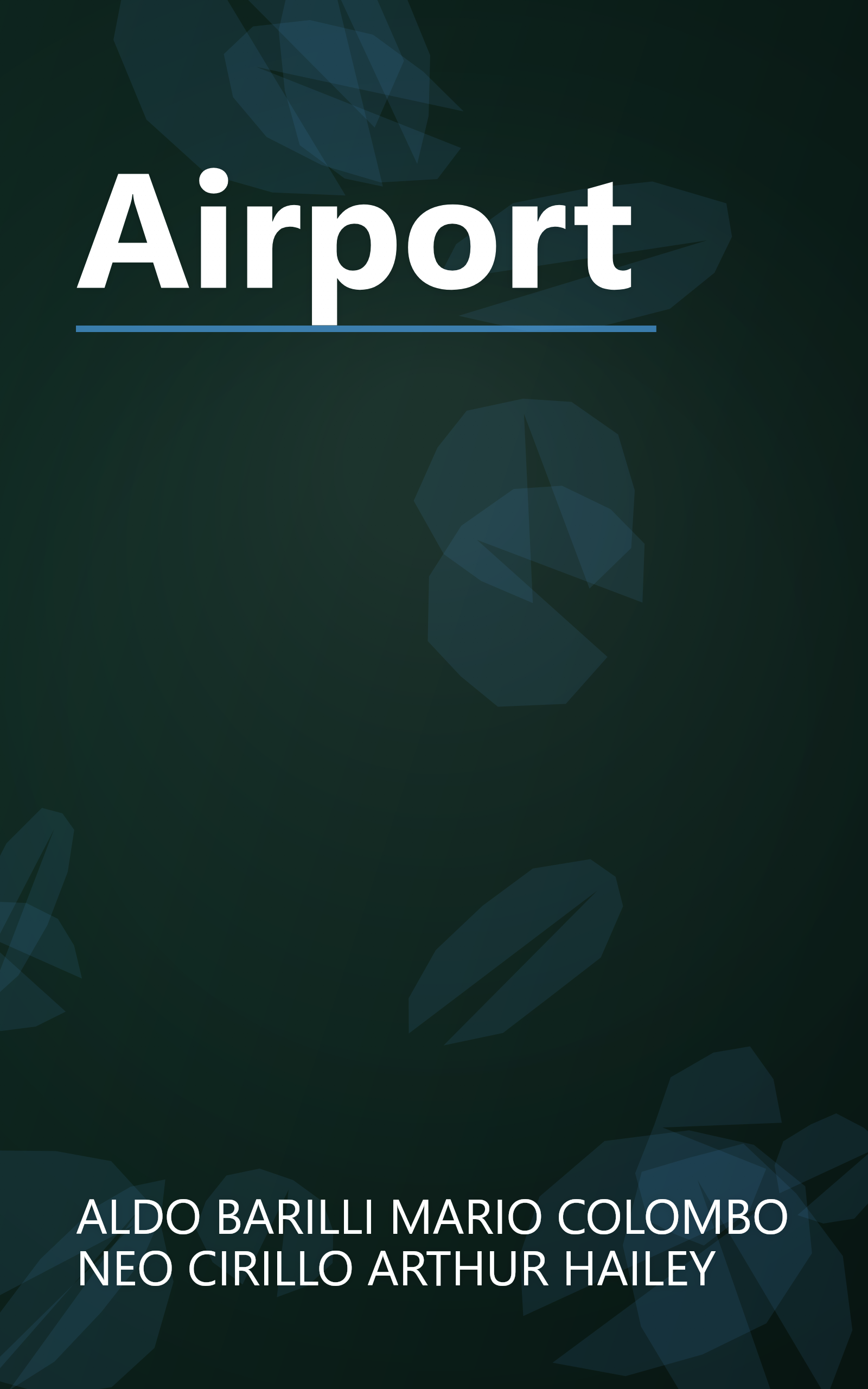 Airport book cover
