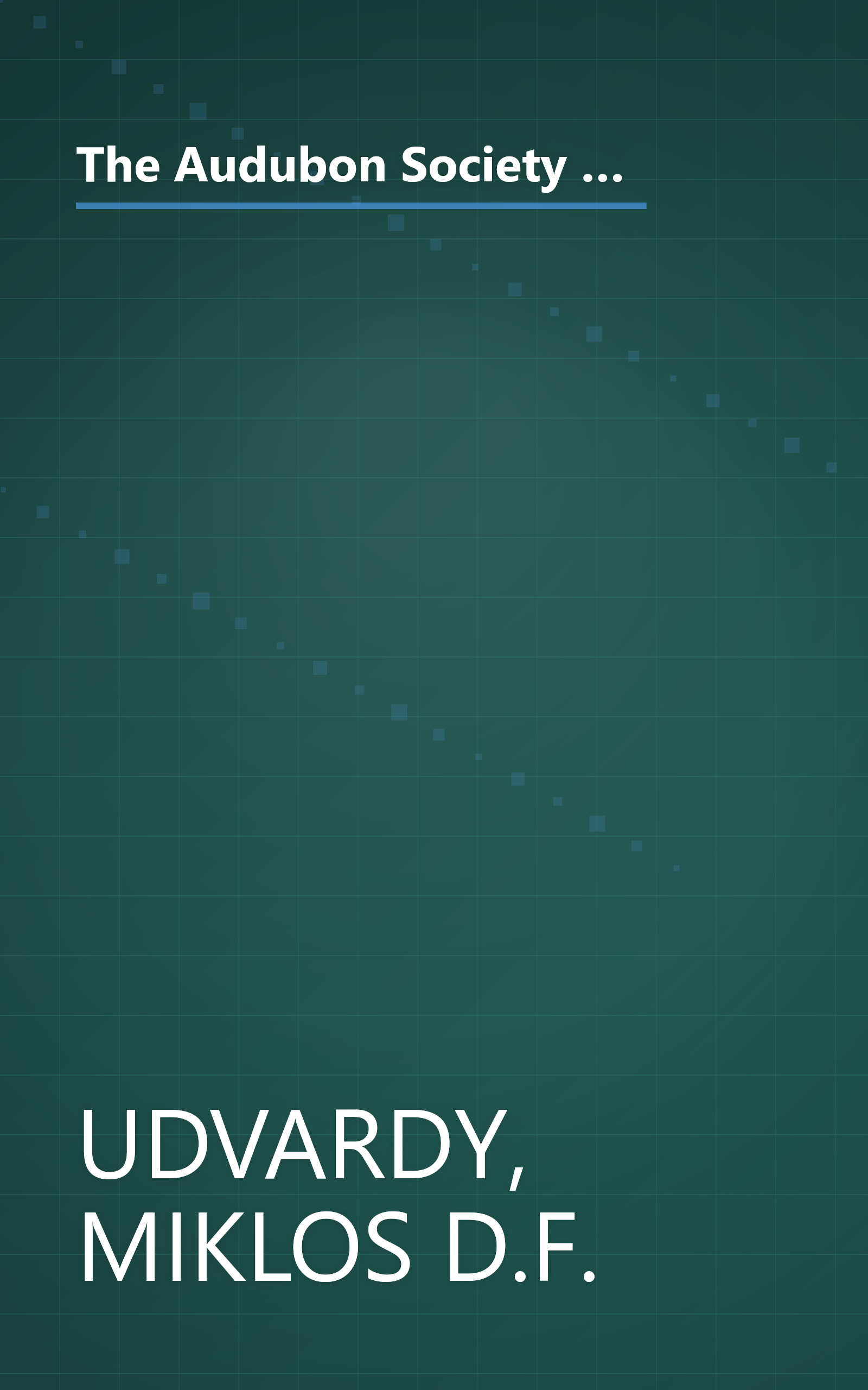 The Audubon Society Field Guide to North American Birds: Western Region (Audubon Society Field Guide Series) book cover