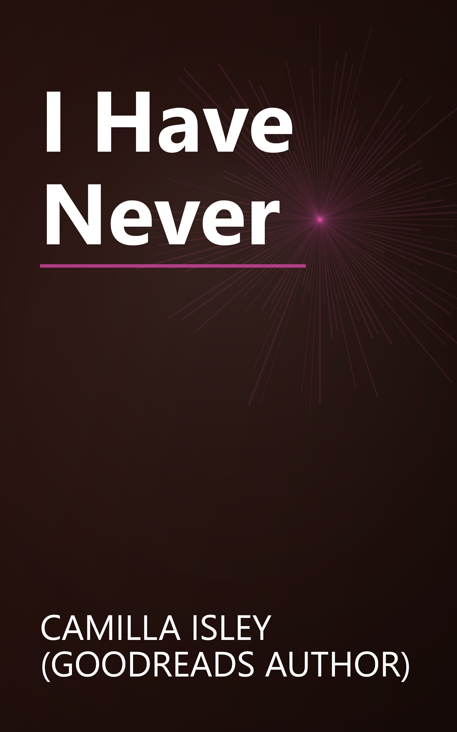 I Have Never book cover