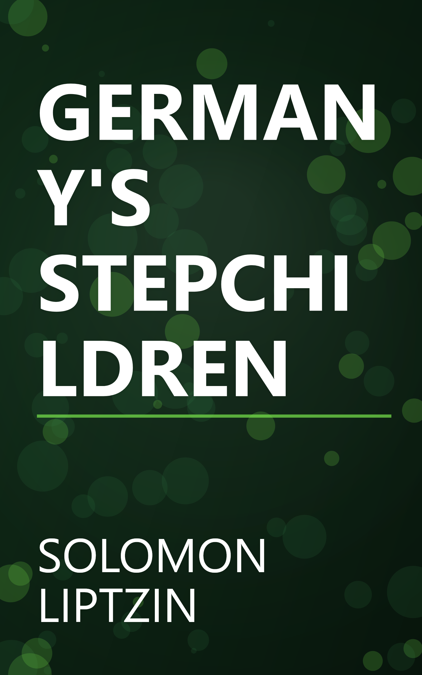 GERMANY'S STEPCHILDREN book cover