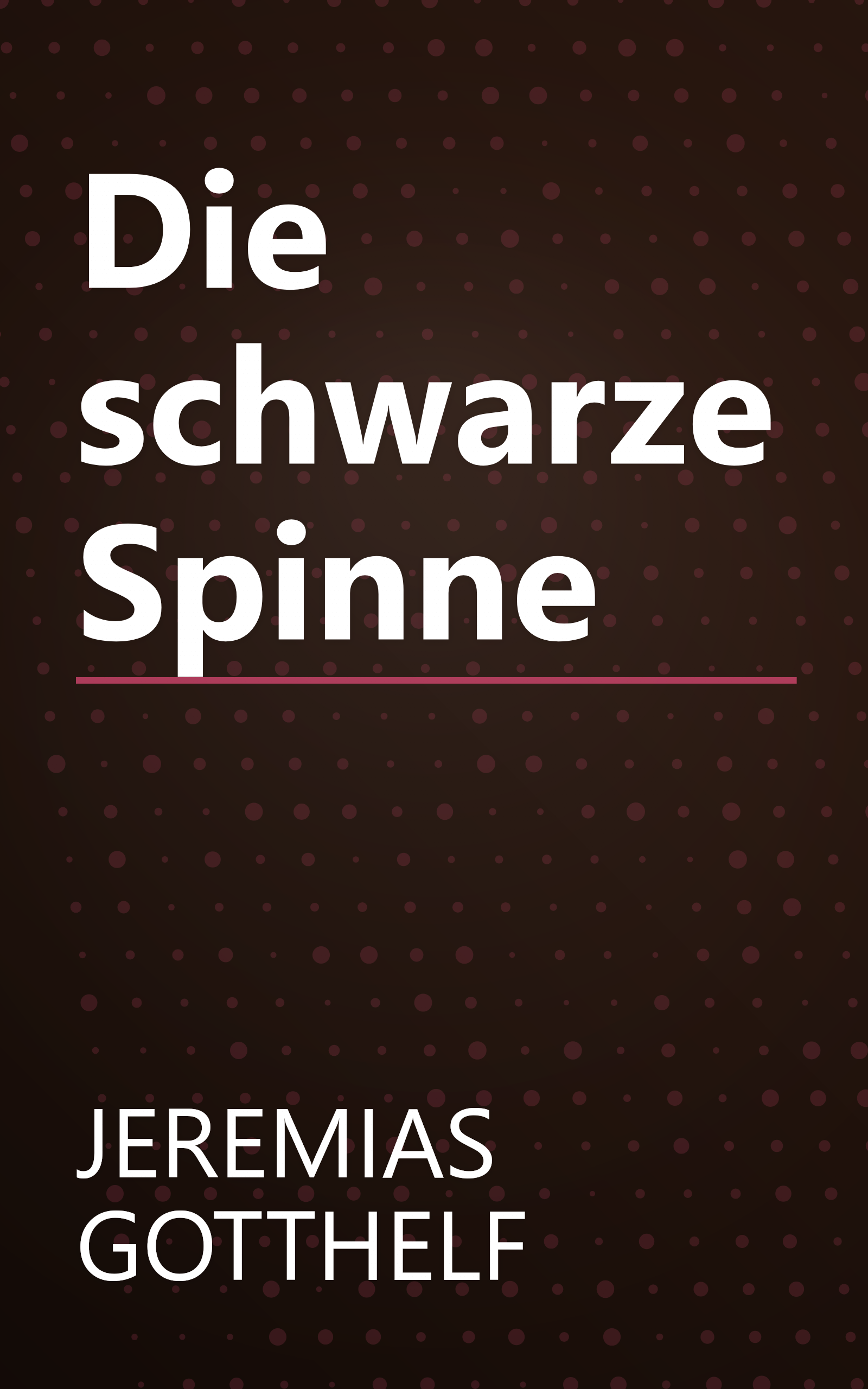 Die schwarze Spinne book cover