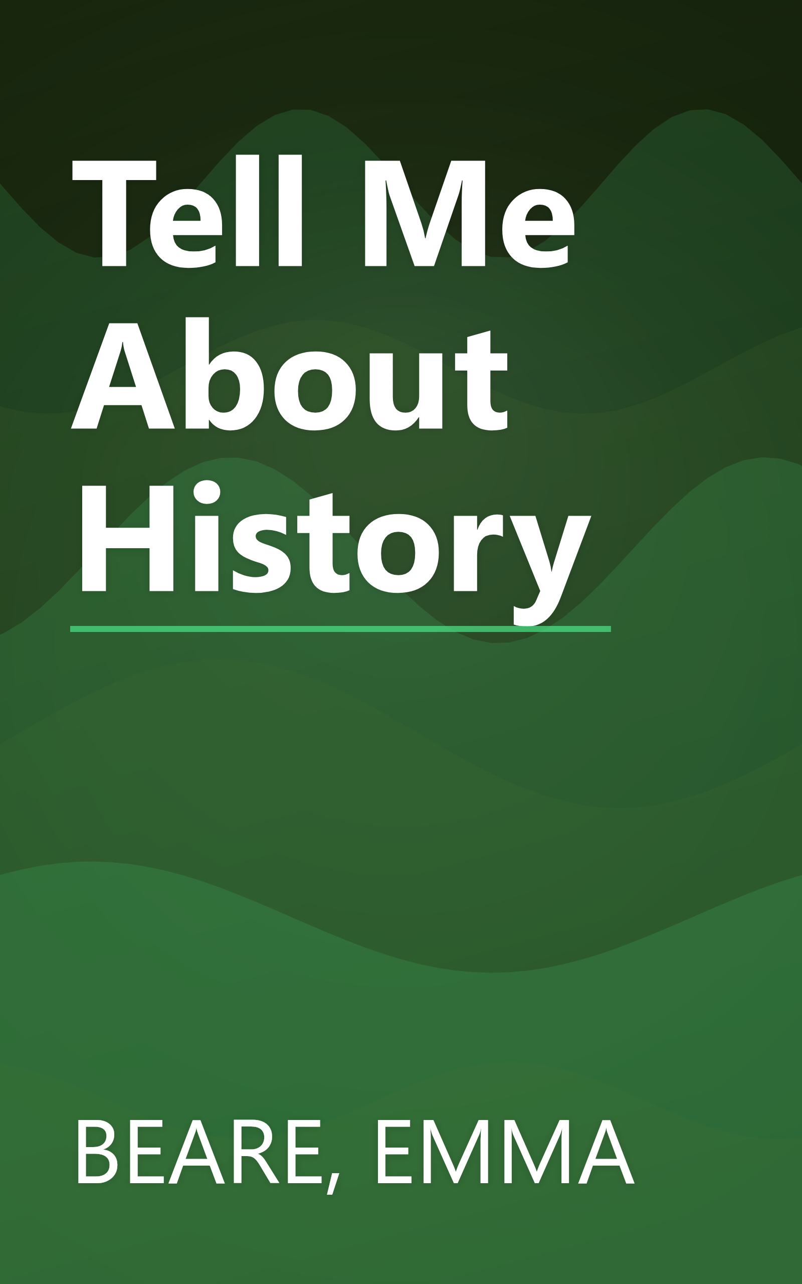 Tell Me About History book cover