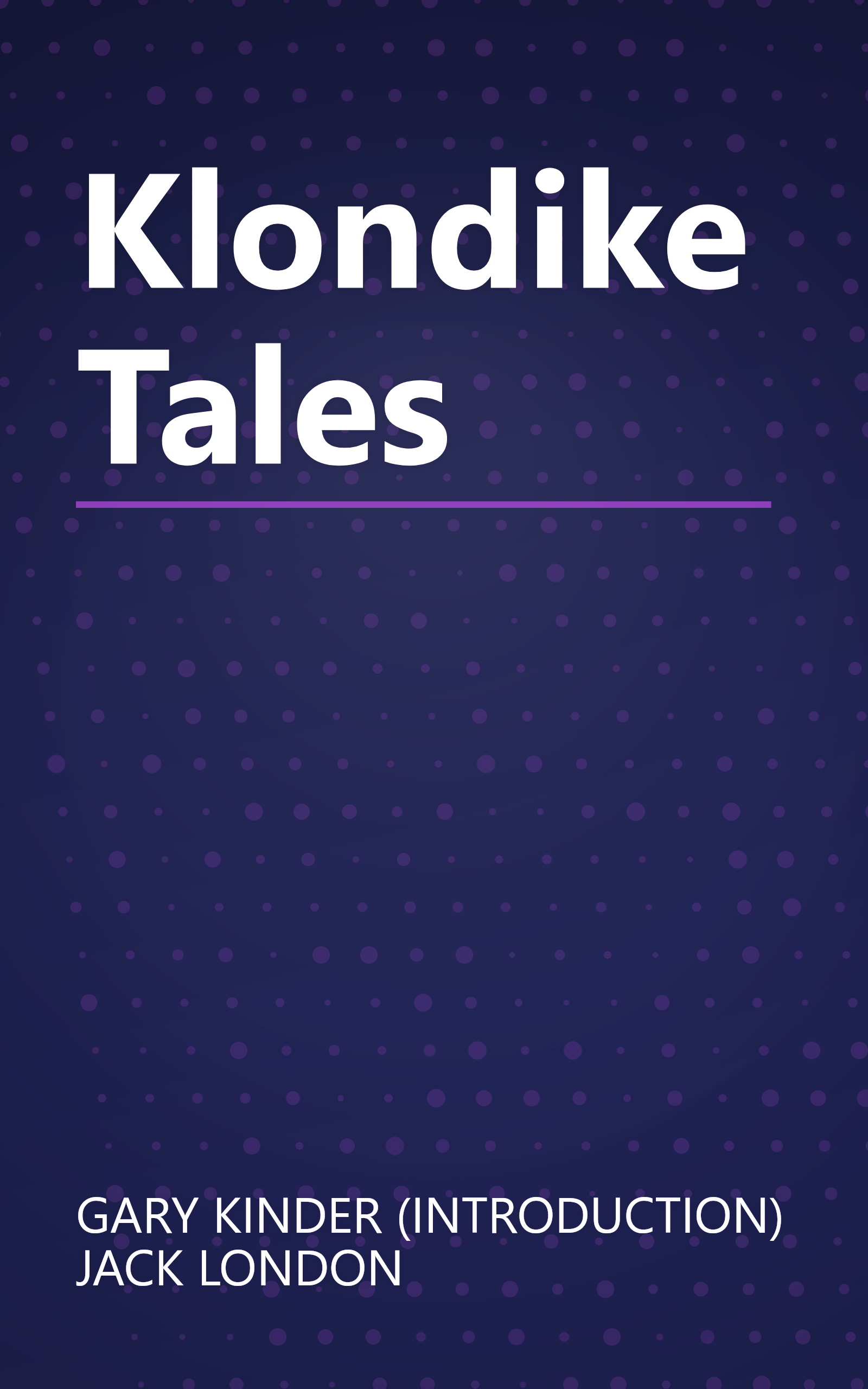 Klondike Tales book cover
