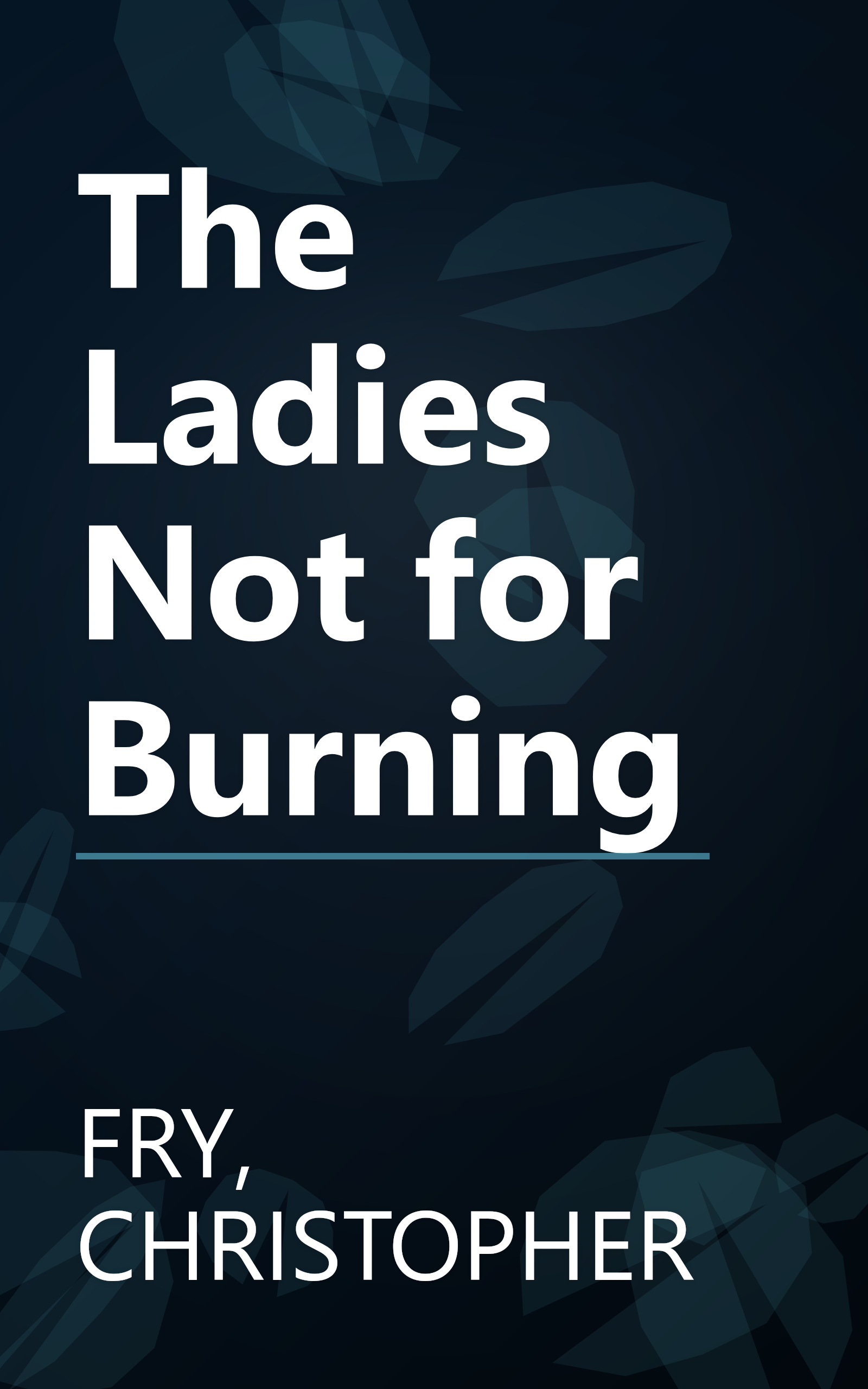 The Ladies Not for Burning book cover