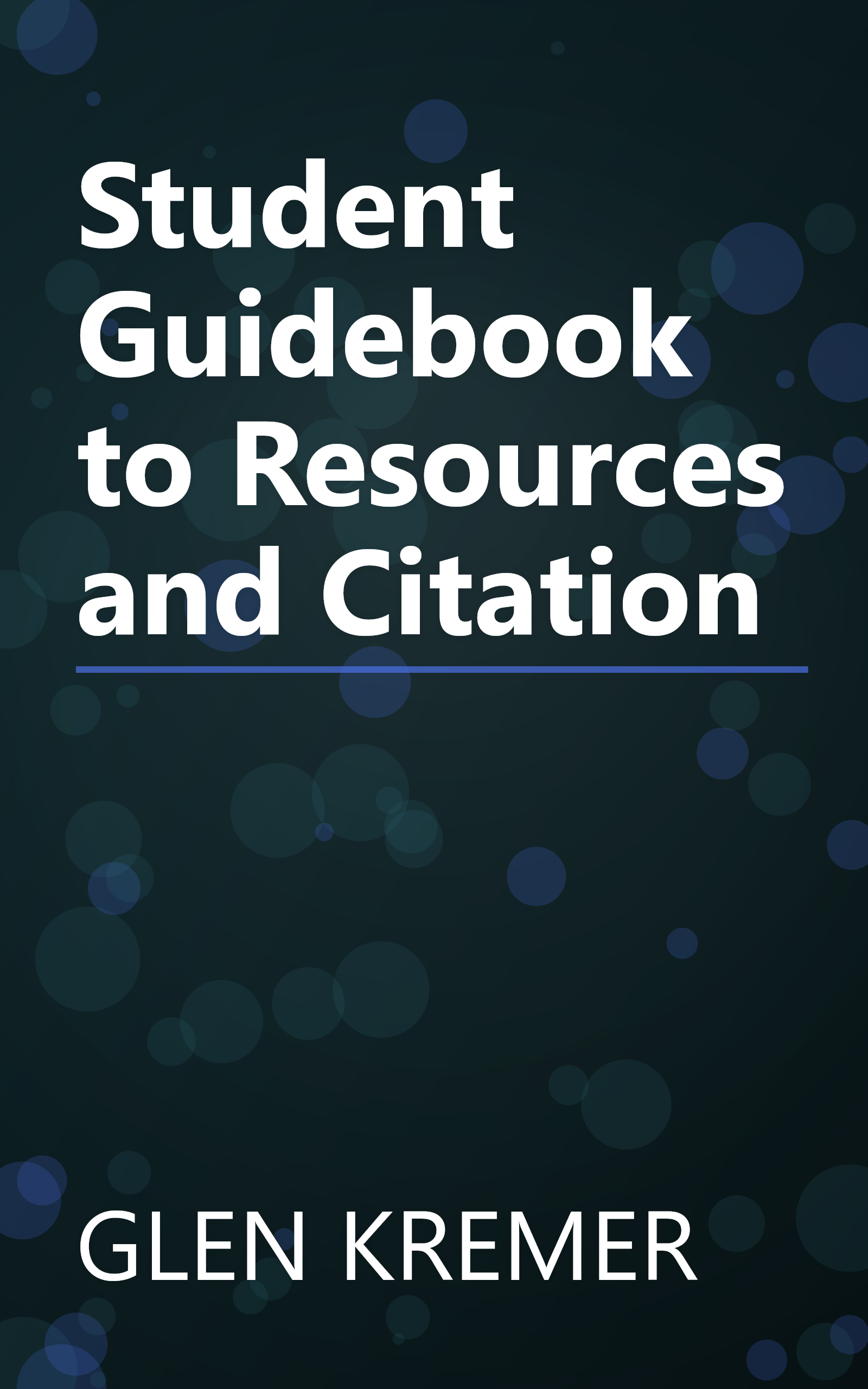 Student Guidebook to Resources and Citation book cover