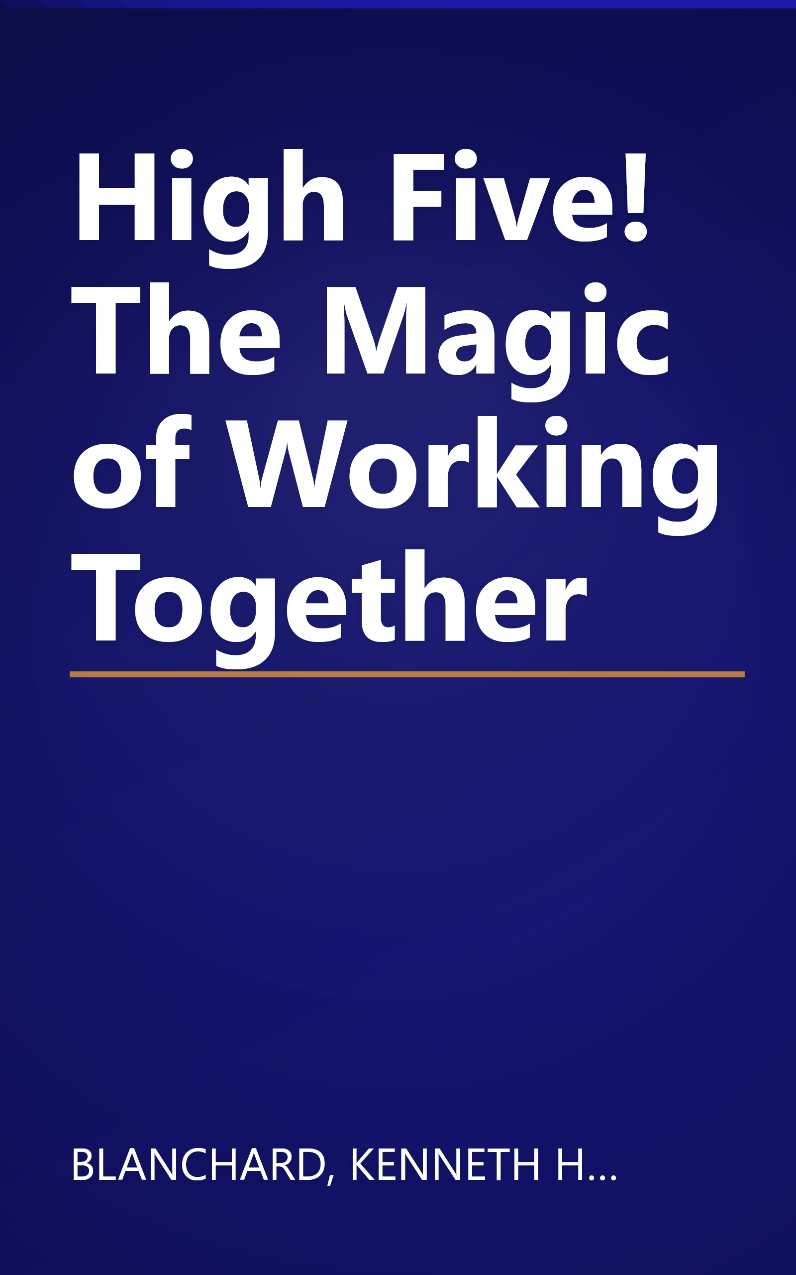 High Five! The Magic of Working Together book cover