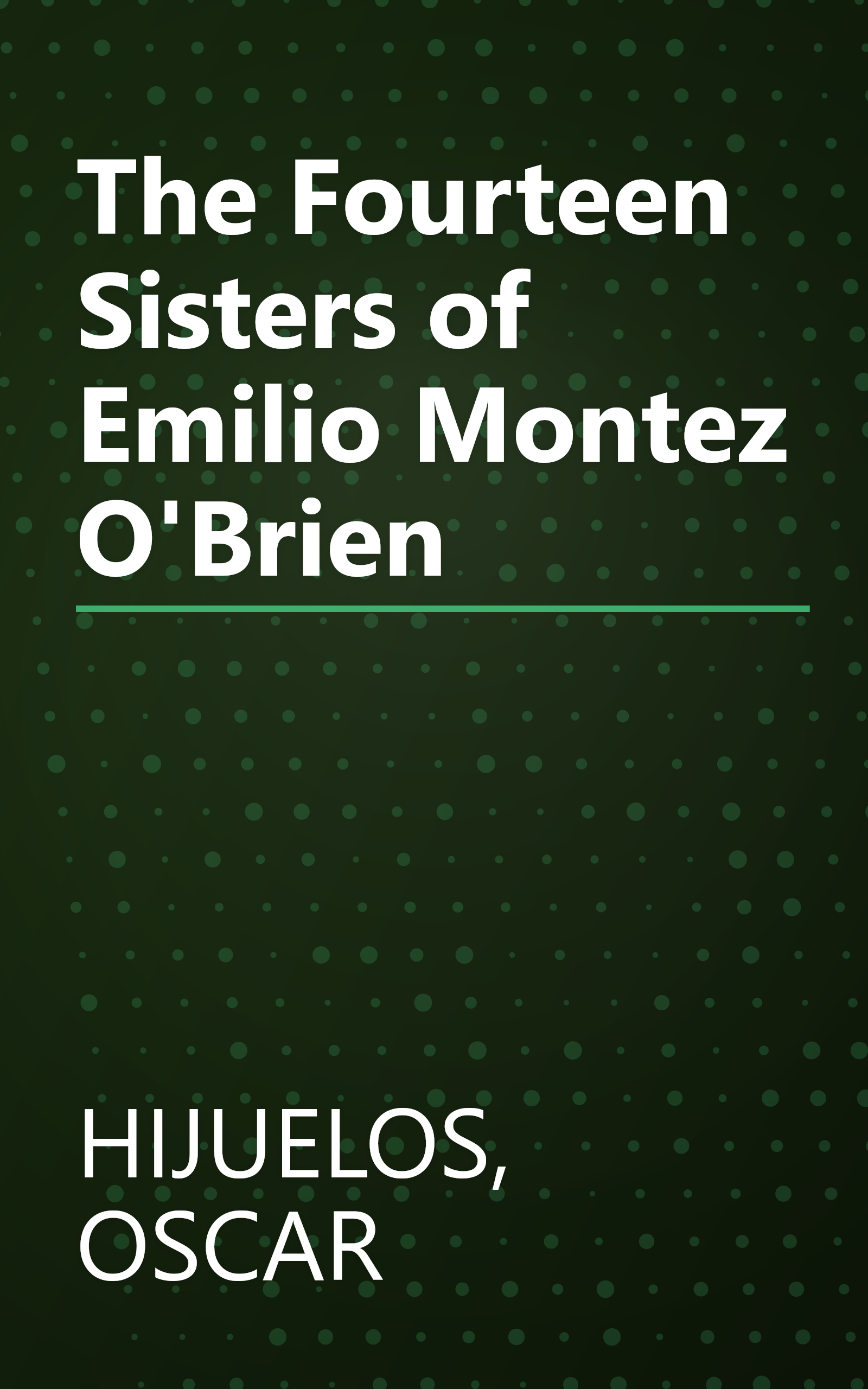 The Fourteen Sisters of Emilio Montez O'Brien book cover