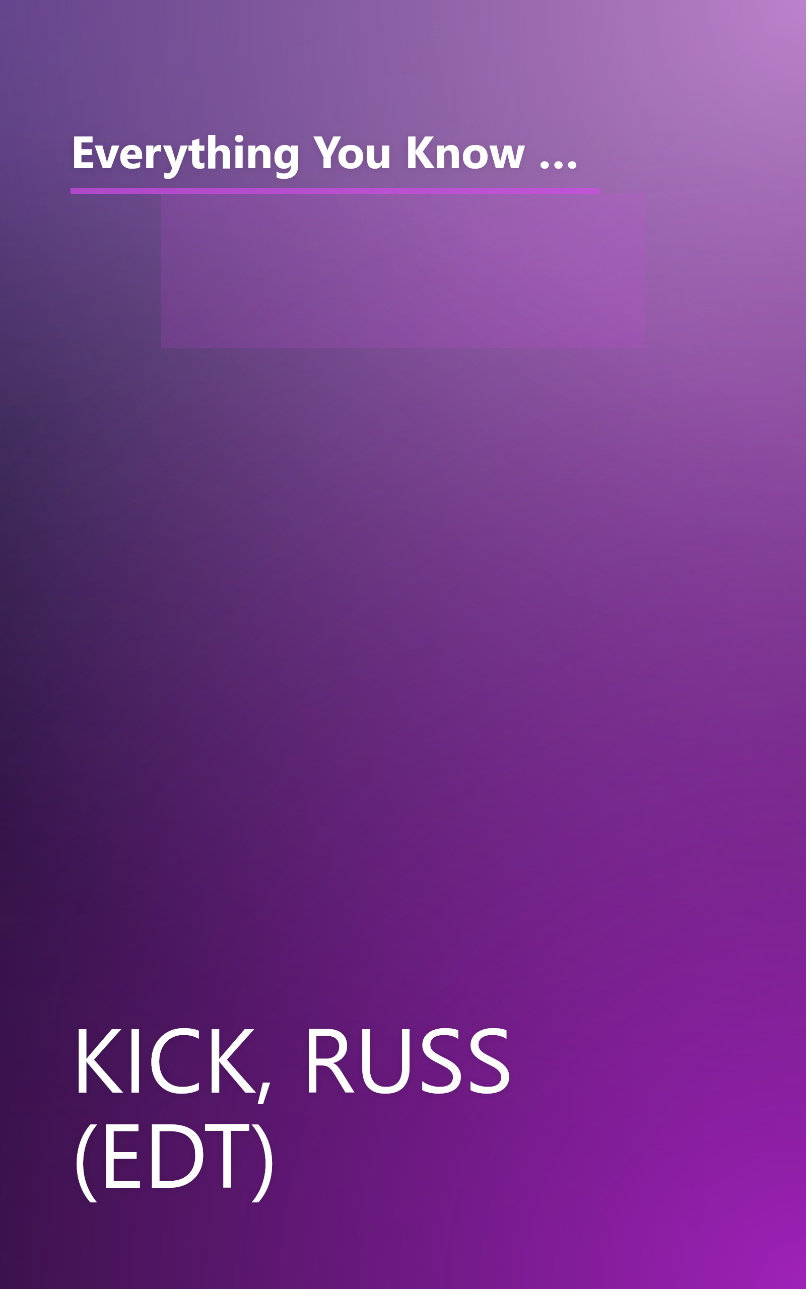 Everything You Know About Sex Is Wrong: The Disinformation Guide to the Extremes of Human Sexuality (and everything in between) (Disinformation Guides) book cover