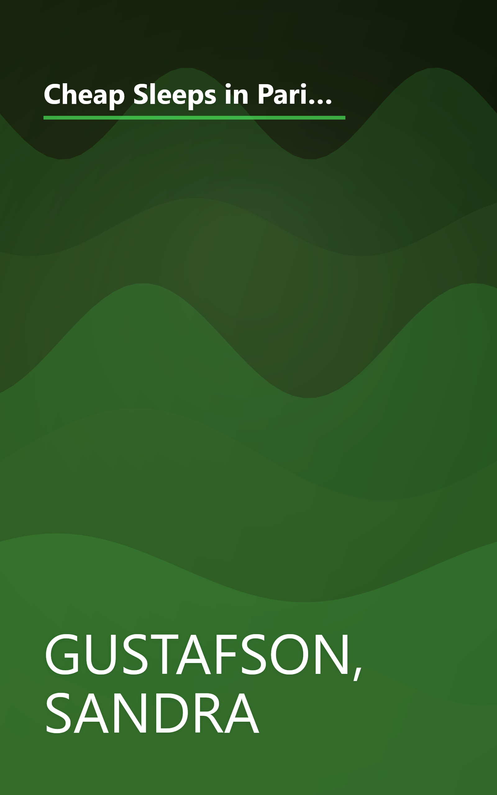 Cheap Sleeps in Paris: The Revised and Expanded Guide to More Than 100 Charming, Comfortable, and Inexpensive Hotels book cover