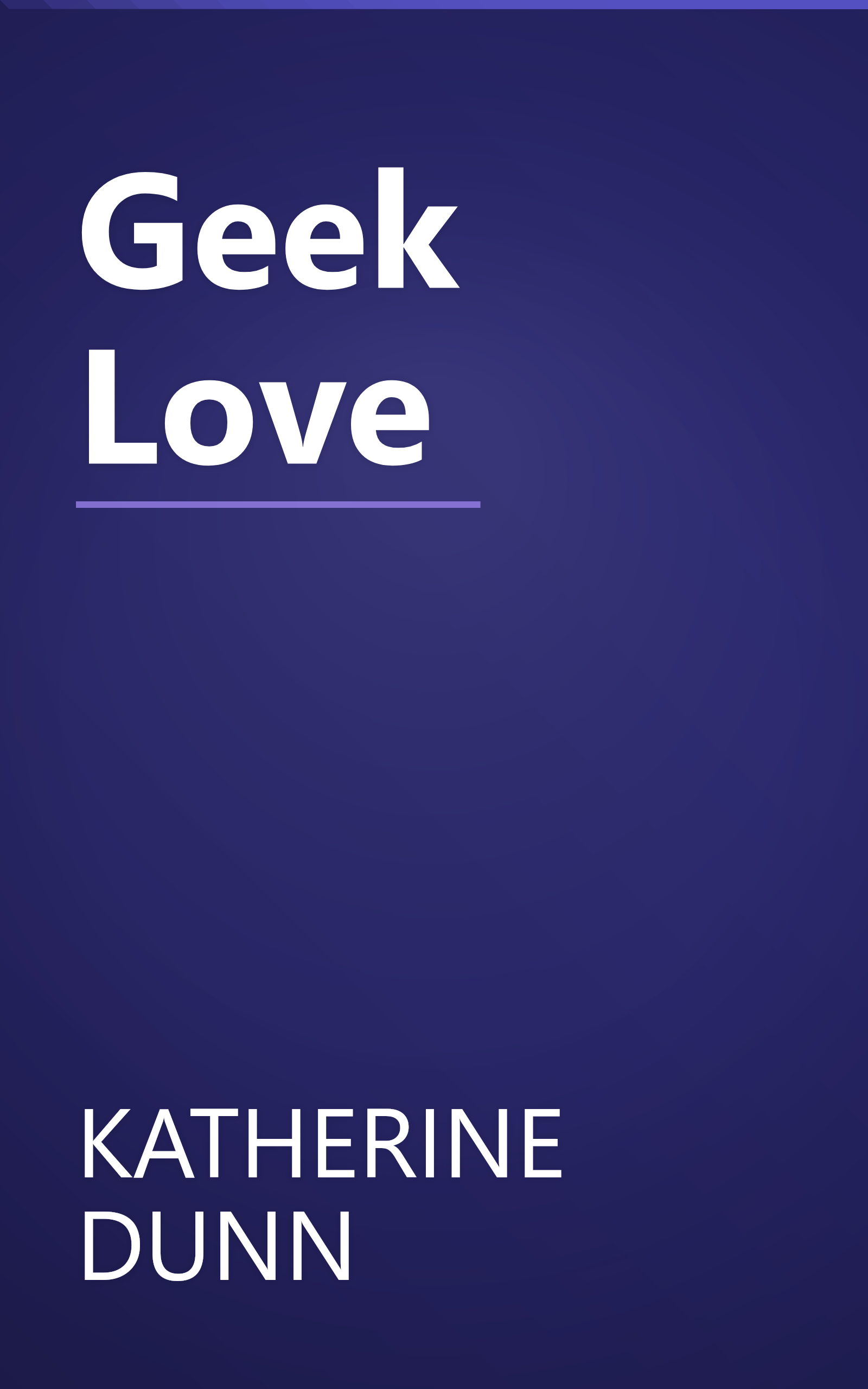 Geek Love book cover