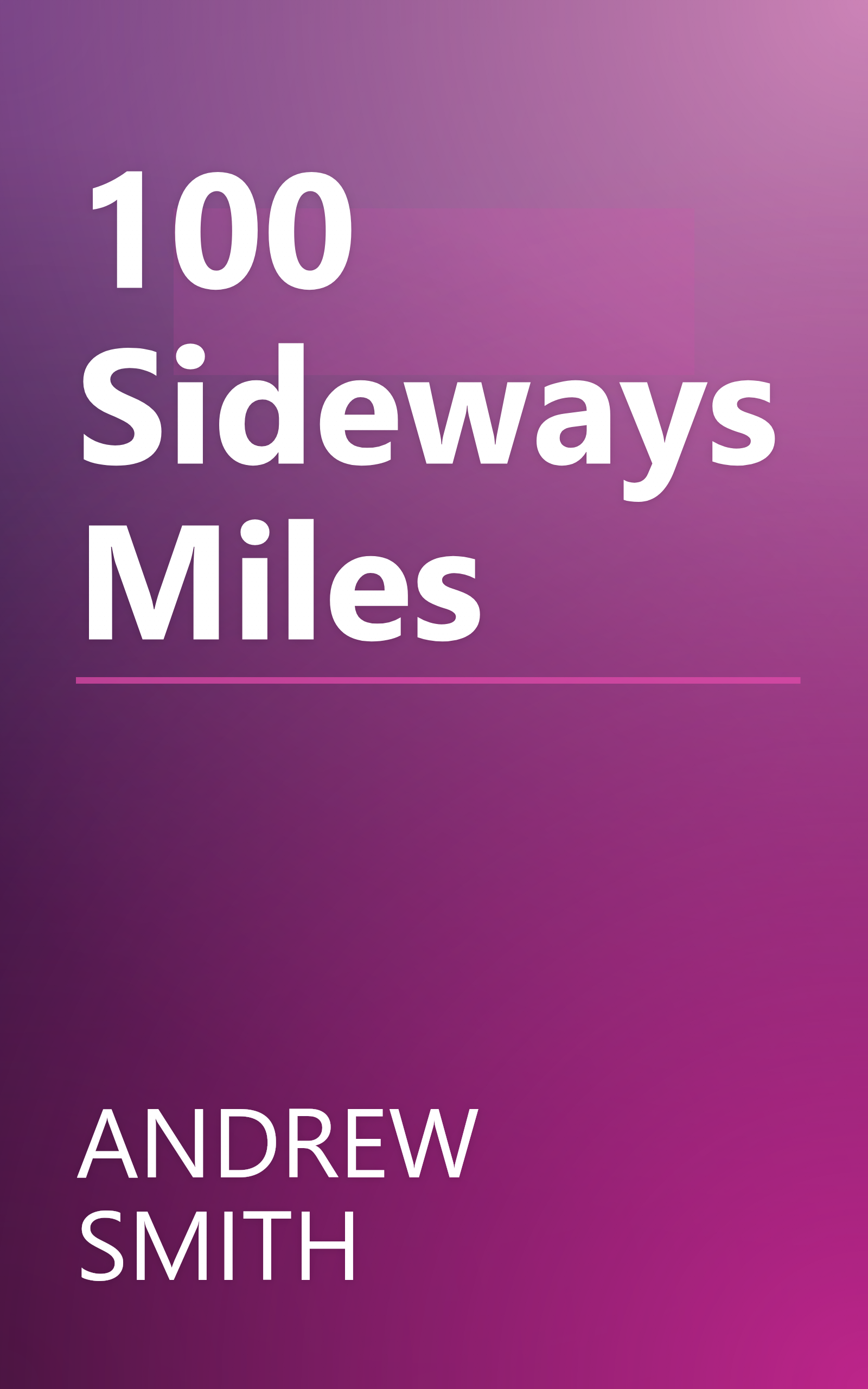 100 Sideways Miles book cover