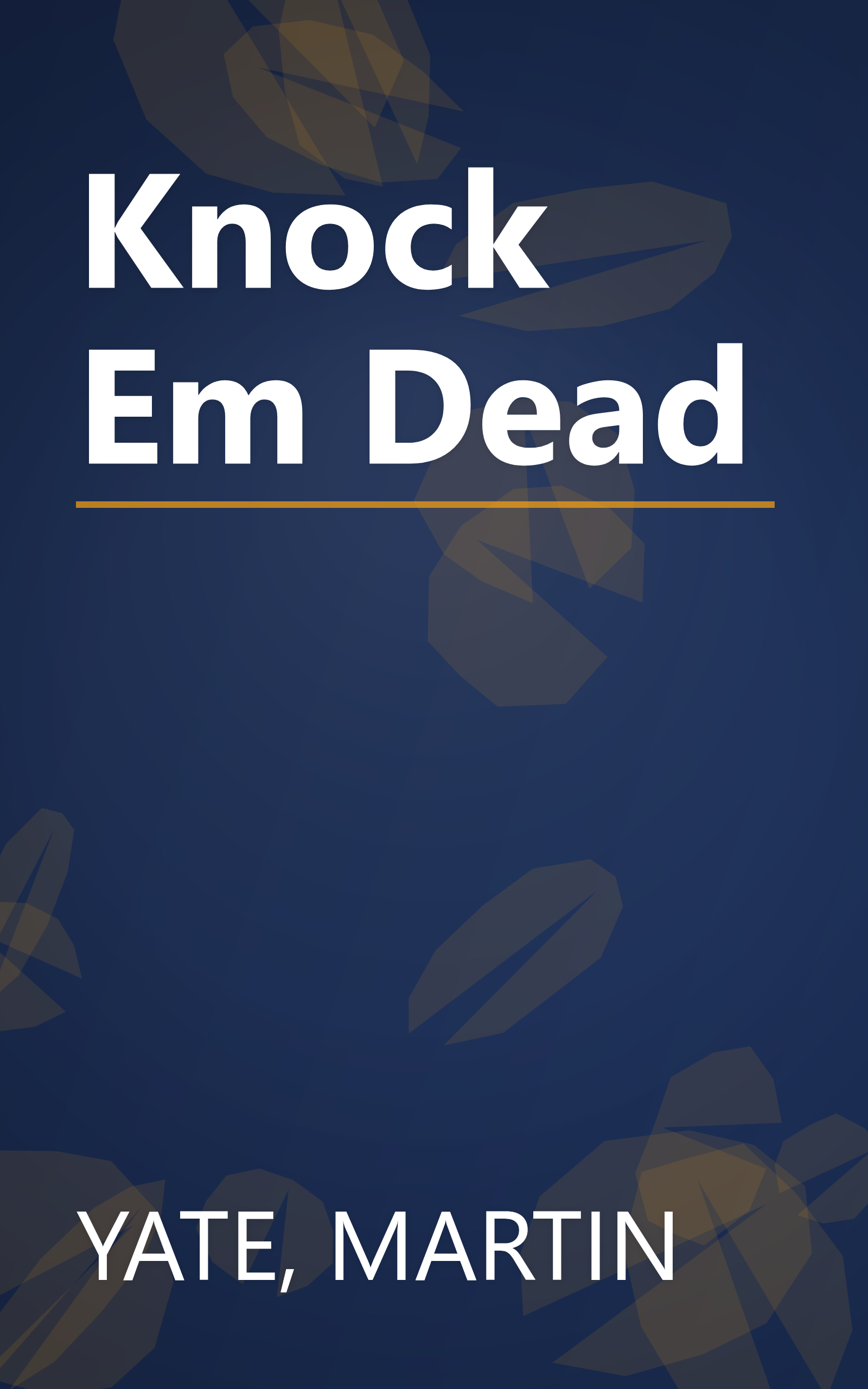 Knock Em Dead book cover