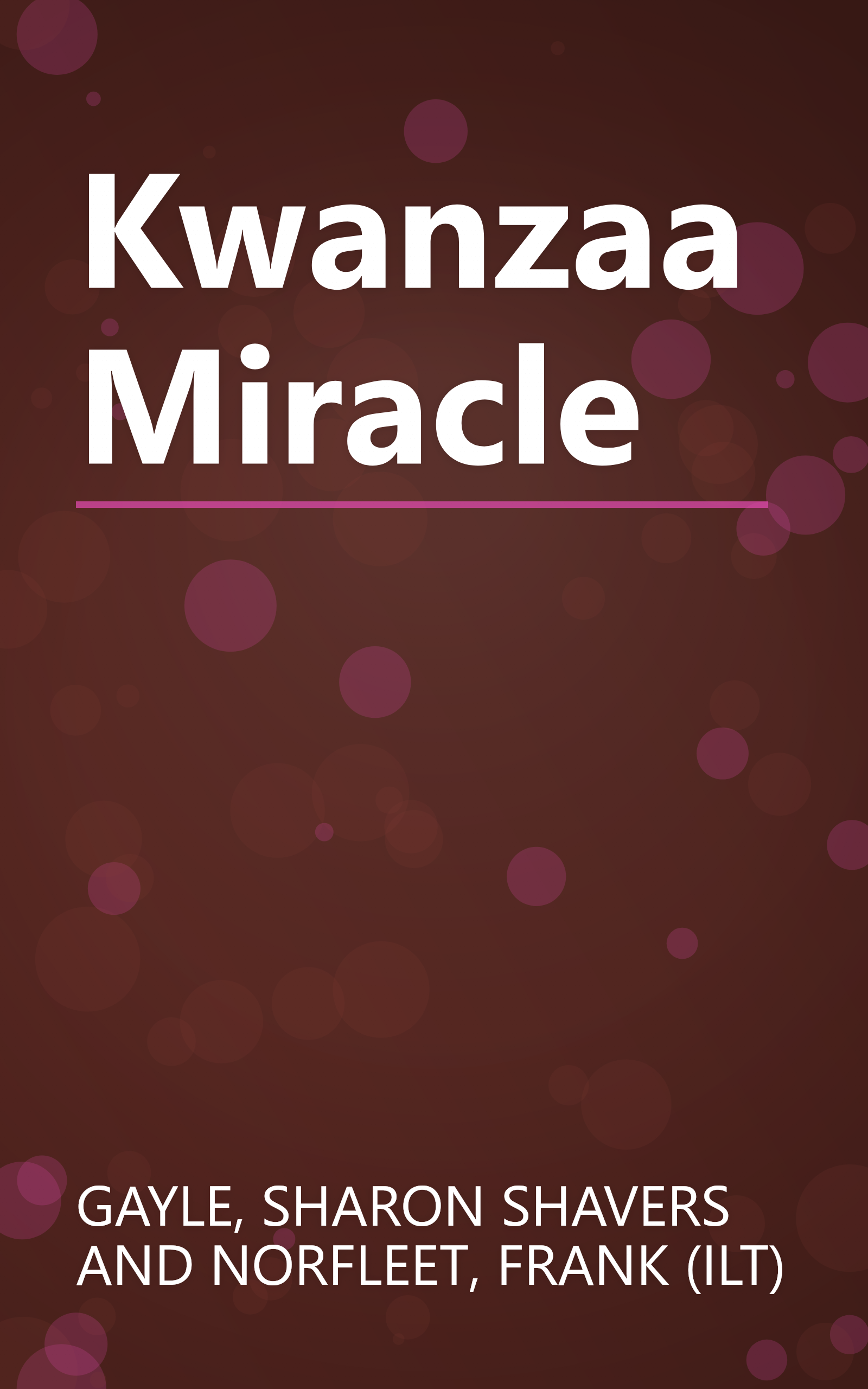 Kwanzaa Miracle book cover