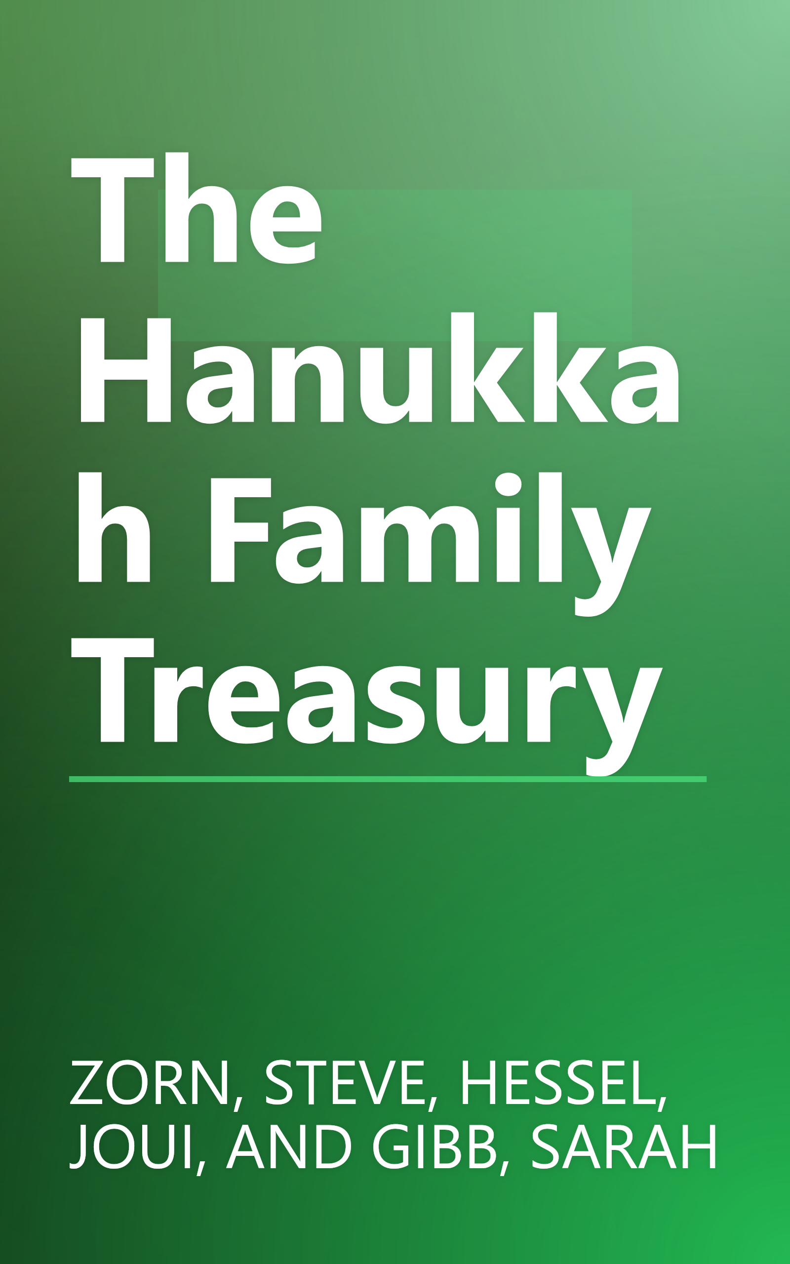 The Hanukkah Family Treasury book cover