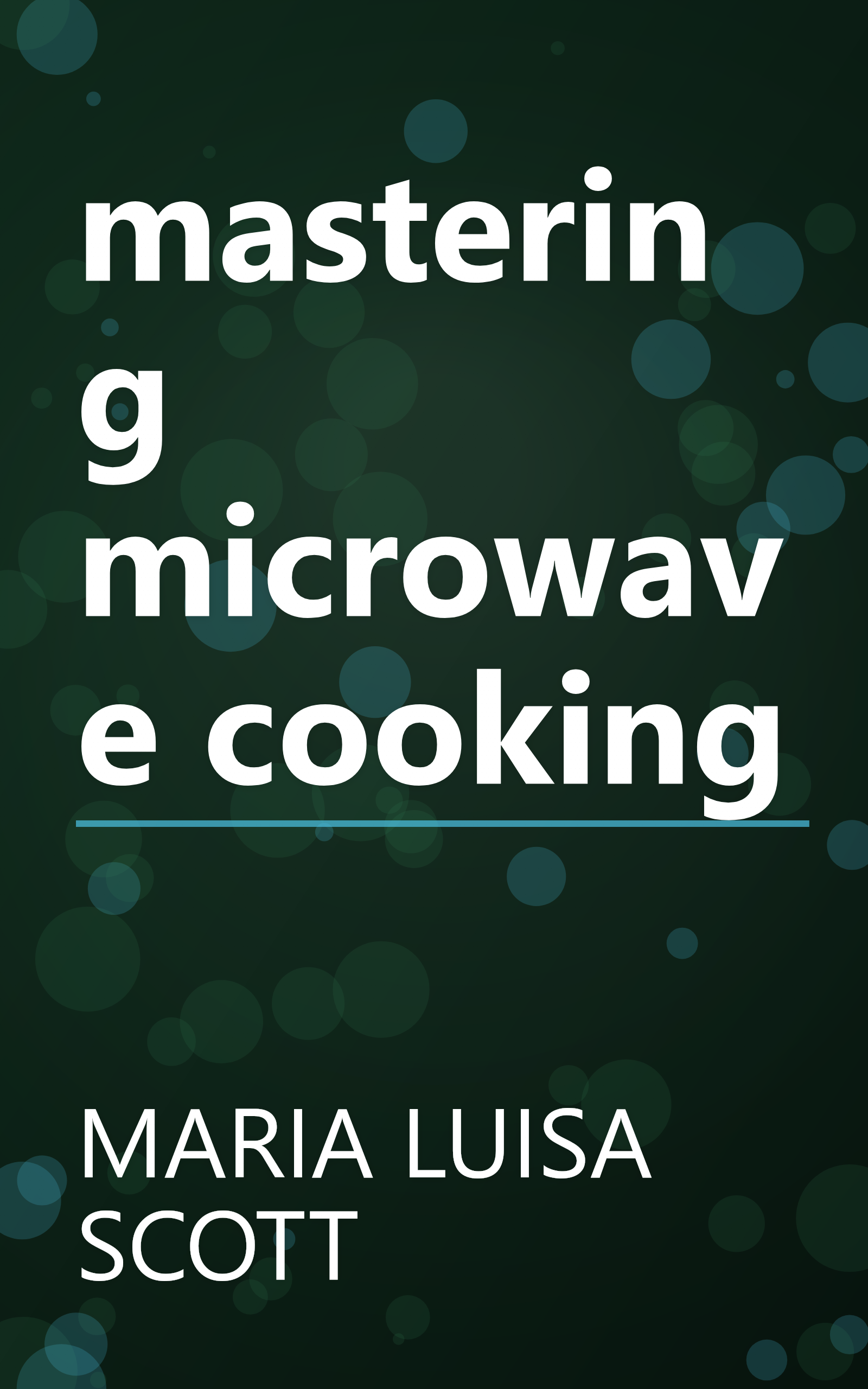 mastering microwave cooking book cover