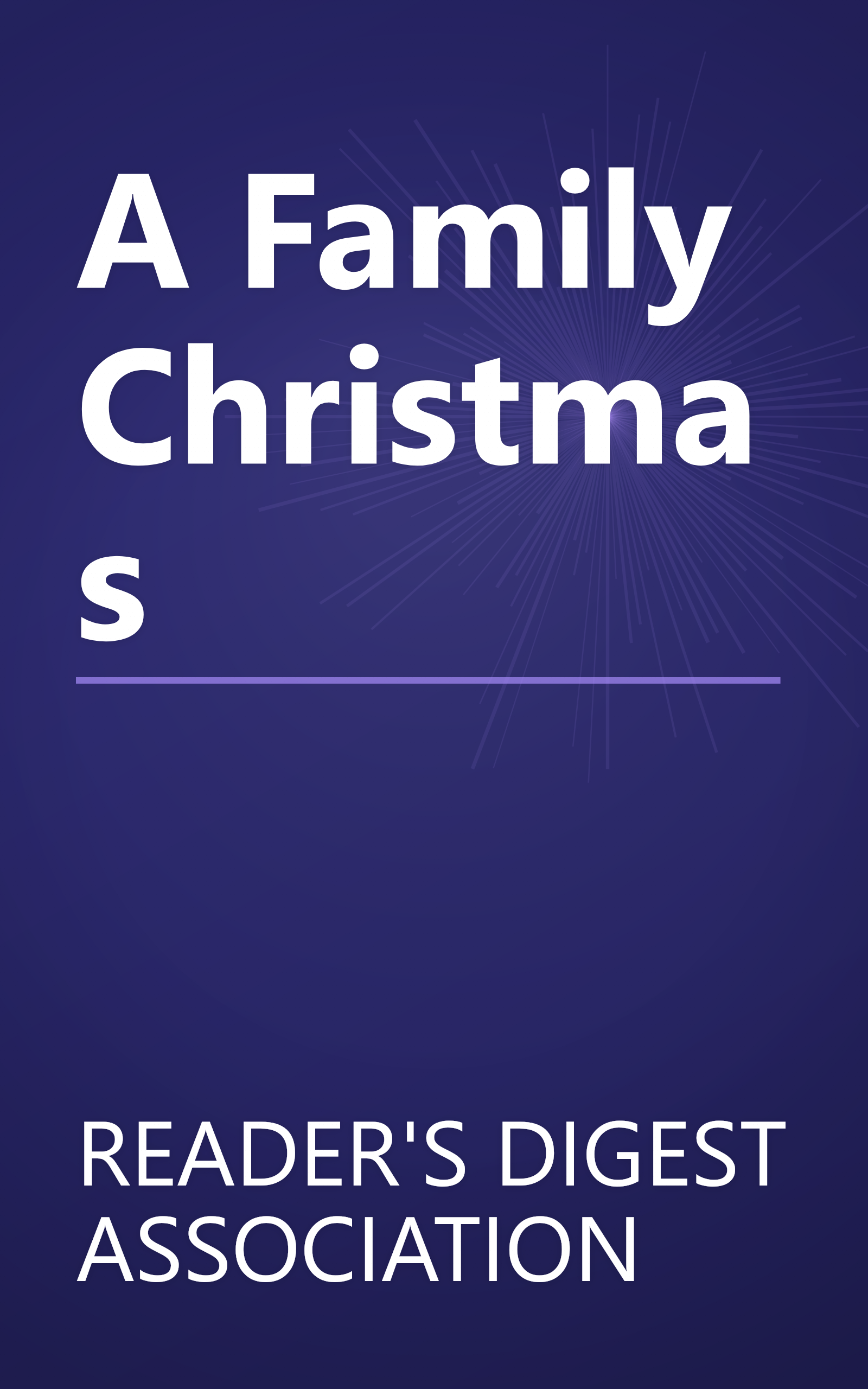 A Family Christmas book cover