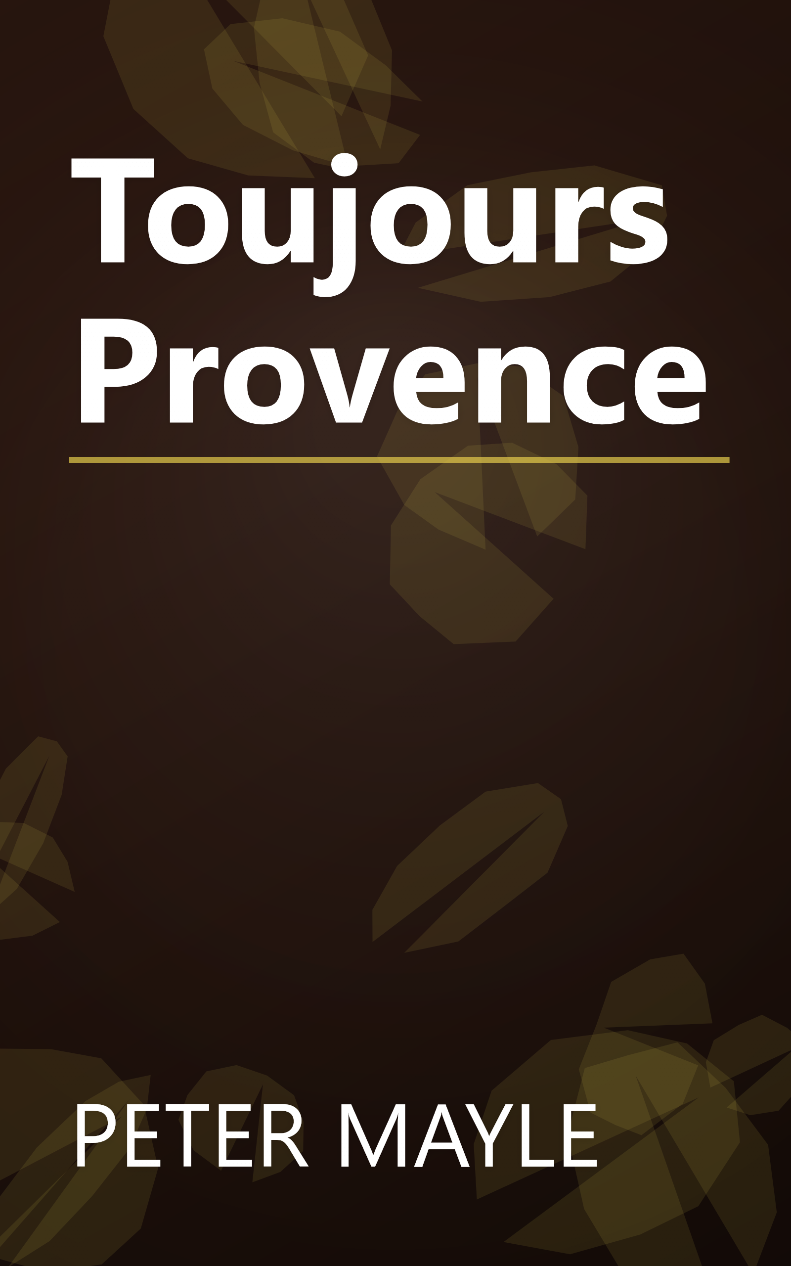 Toujours Provence book cover