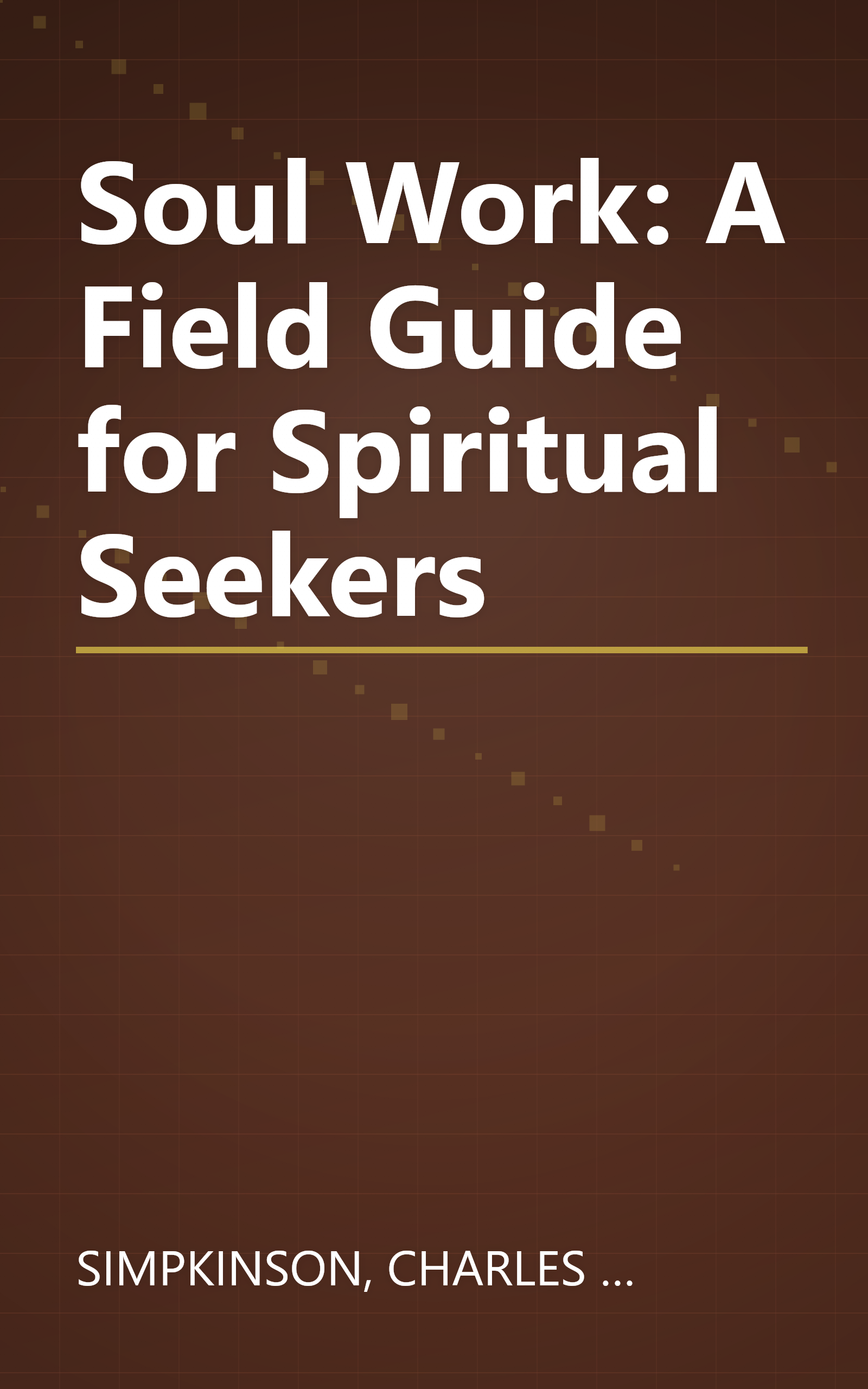 Soul Work: A Field Guide for Spiritual Seekers book cover
