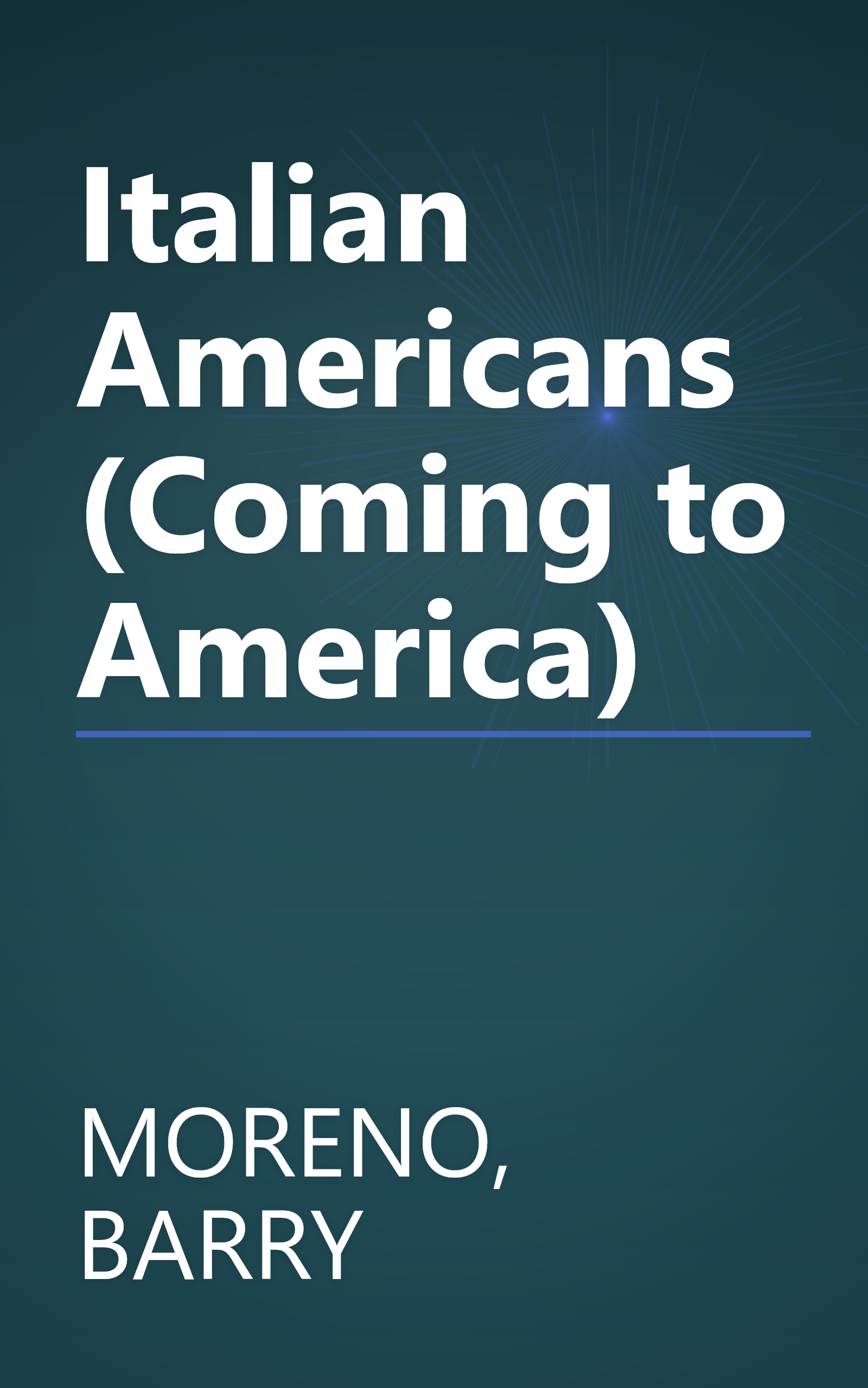 Italian Americans (Coming to America) book cover