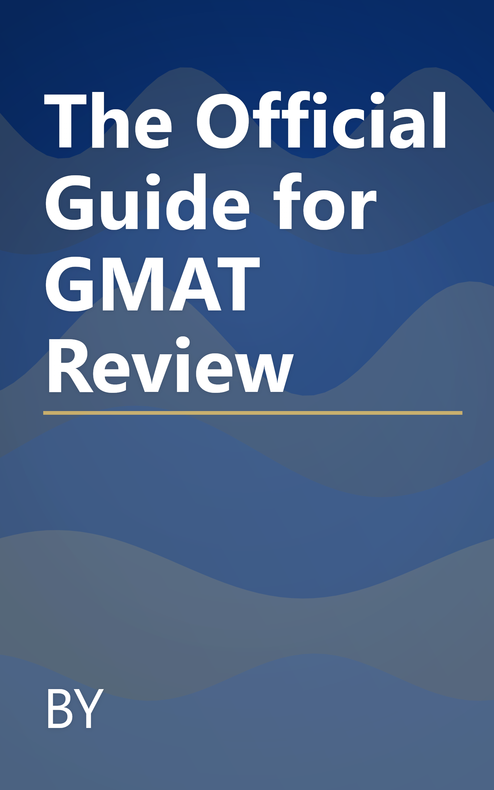 The Official Guide for GMAT Review book cover