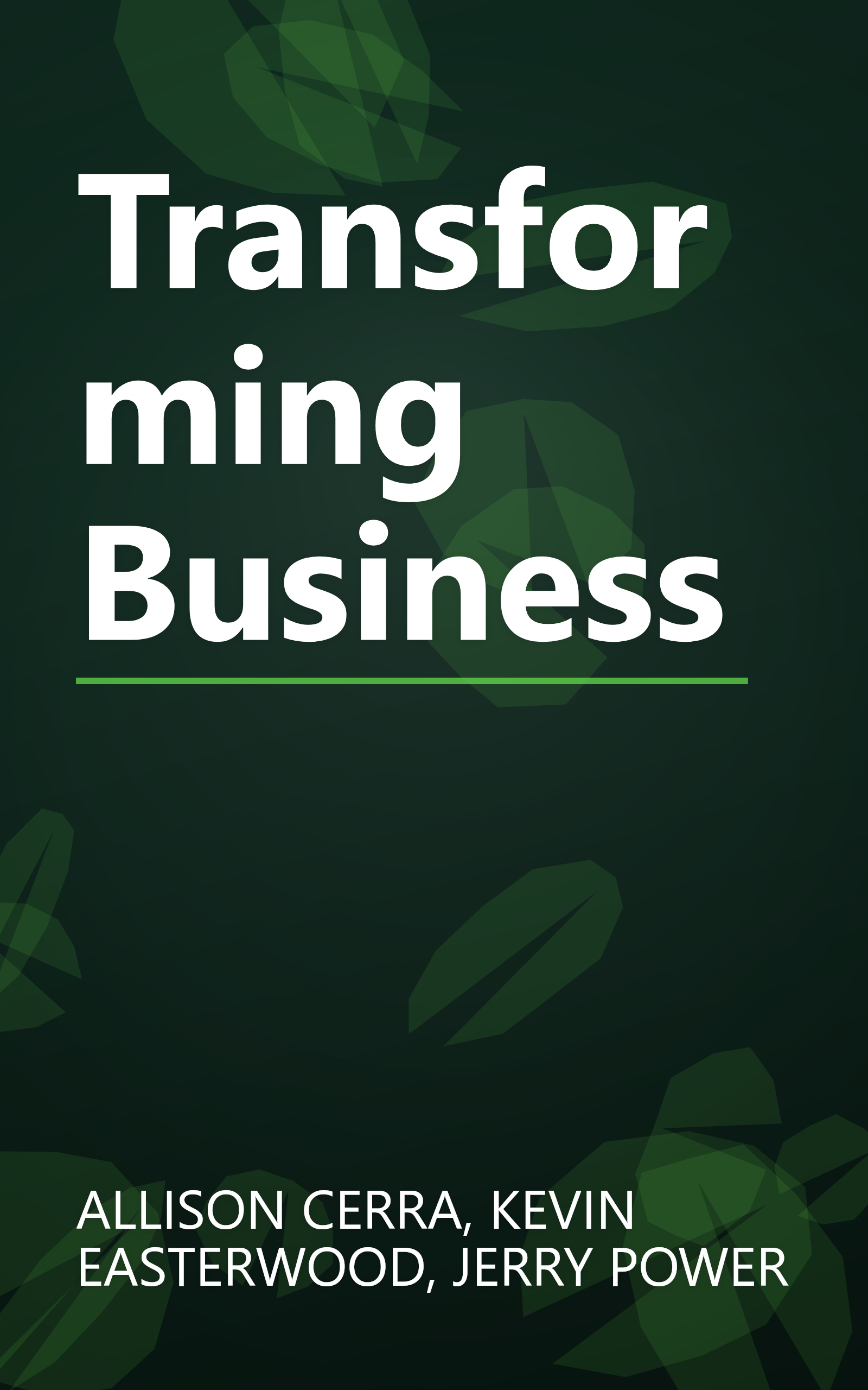 Transforming Business book cover