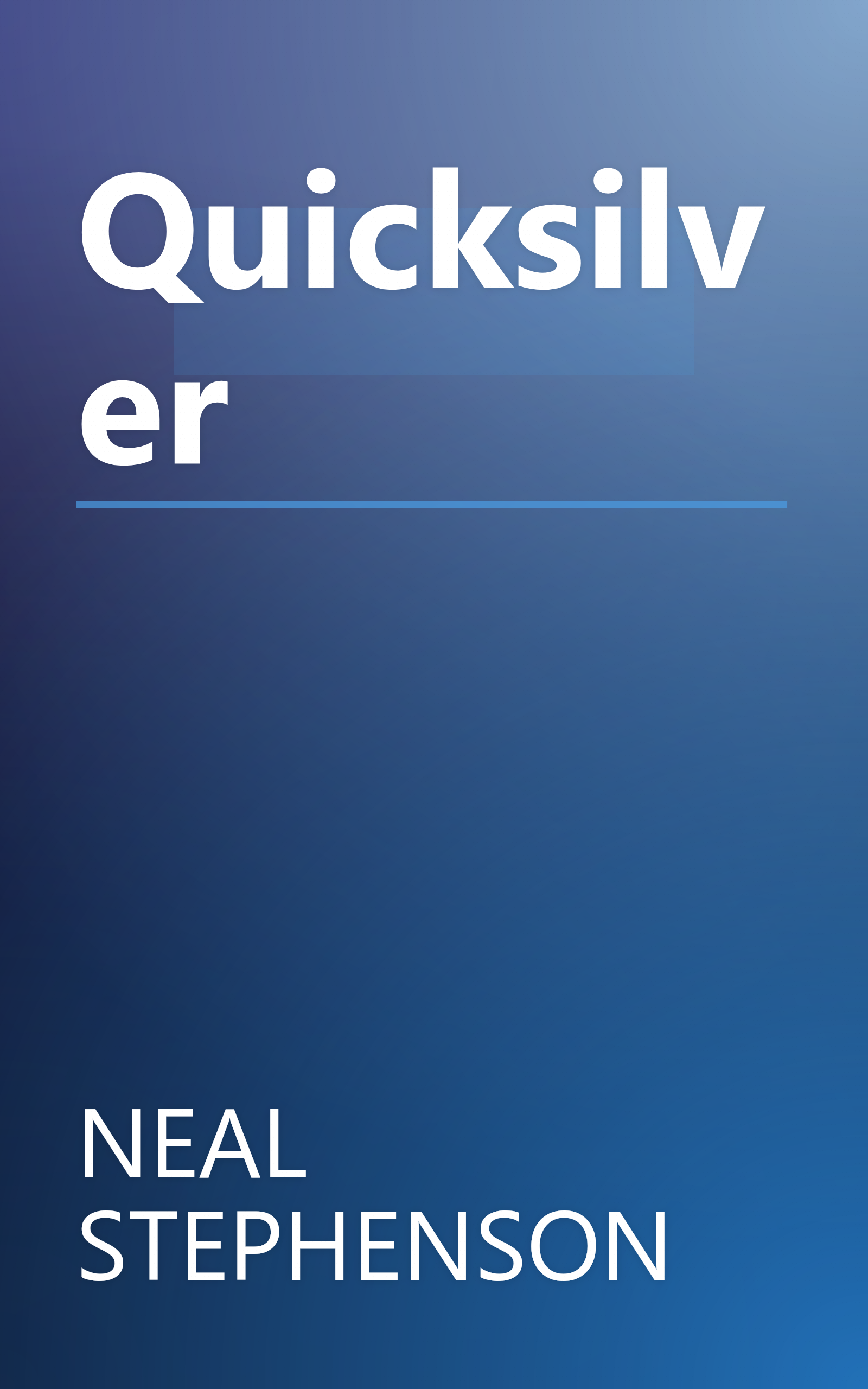 Quicksilver book cover