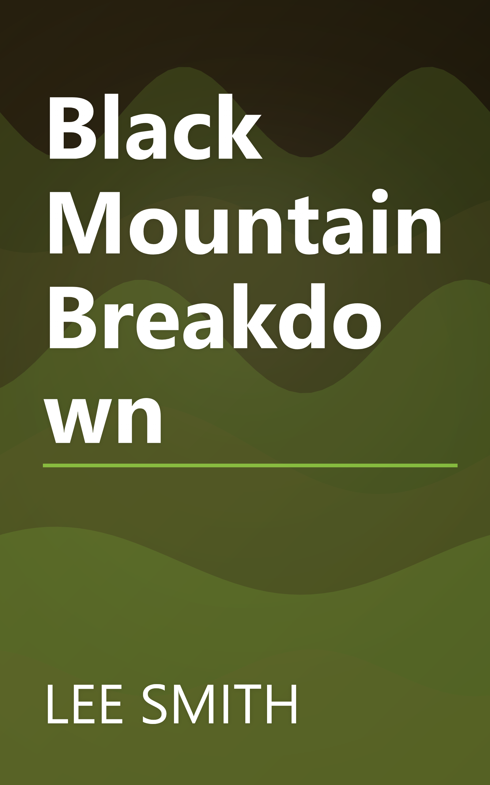 Black Mountain Breakdown book cover