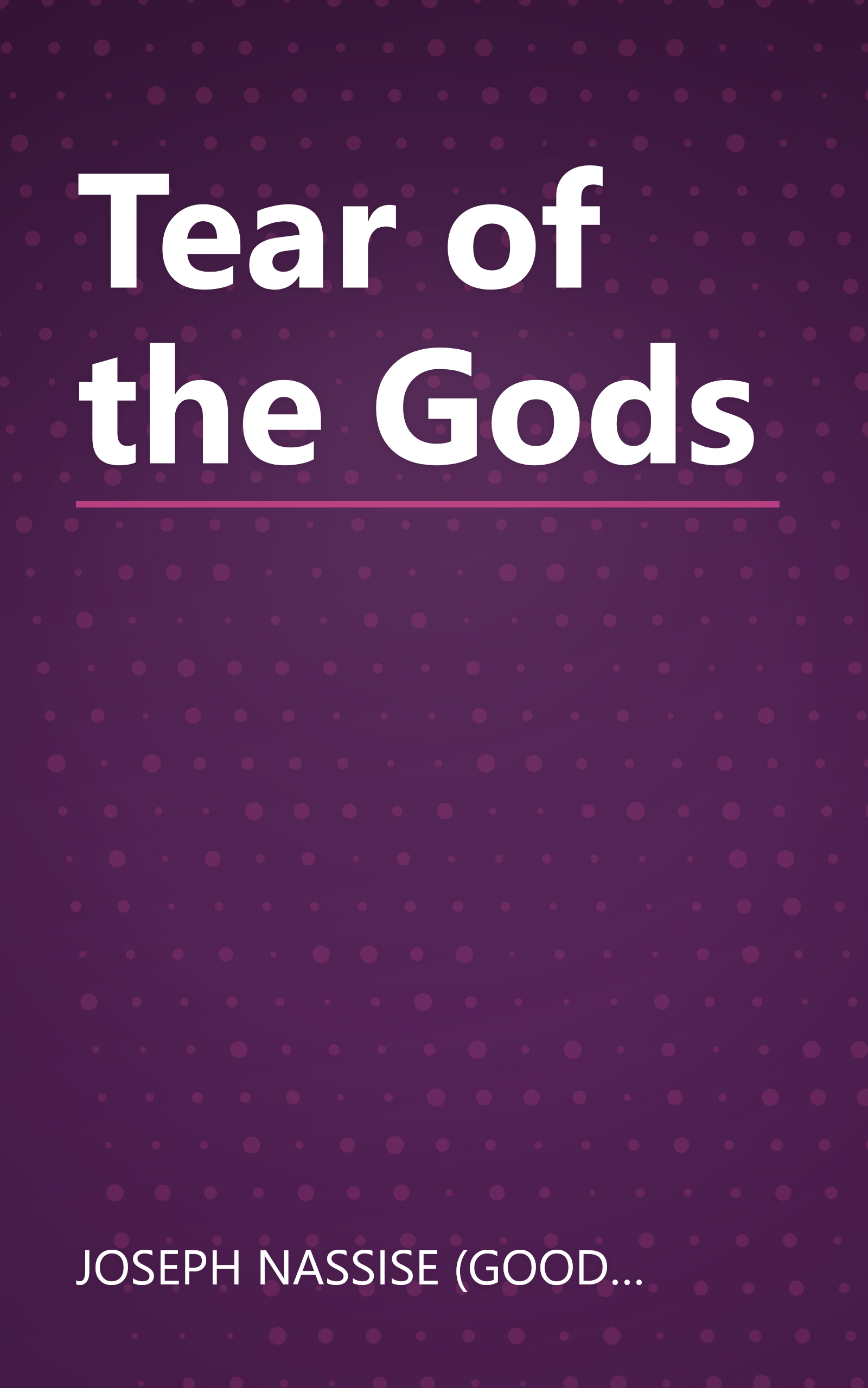 Tear of the Gods book cover