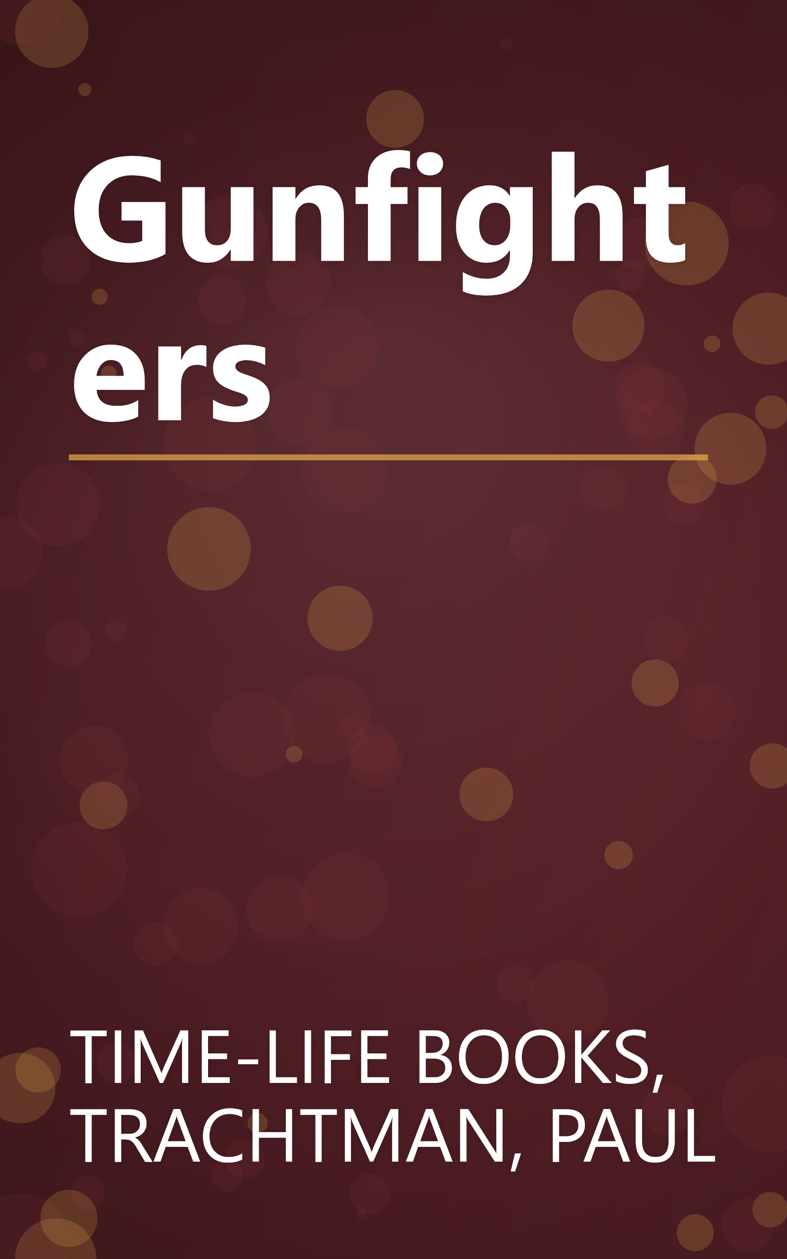 Gunfighters book cover