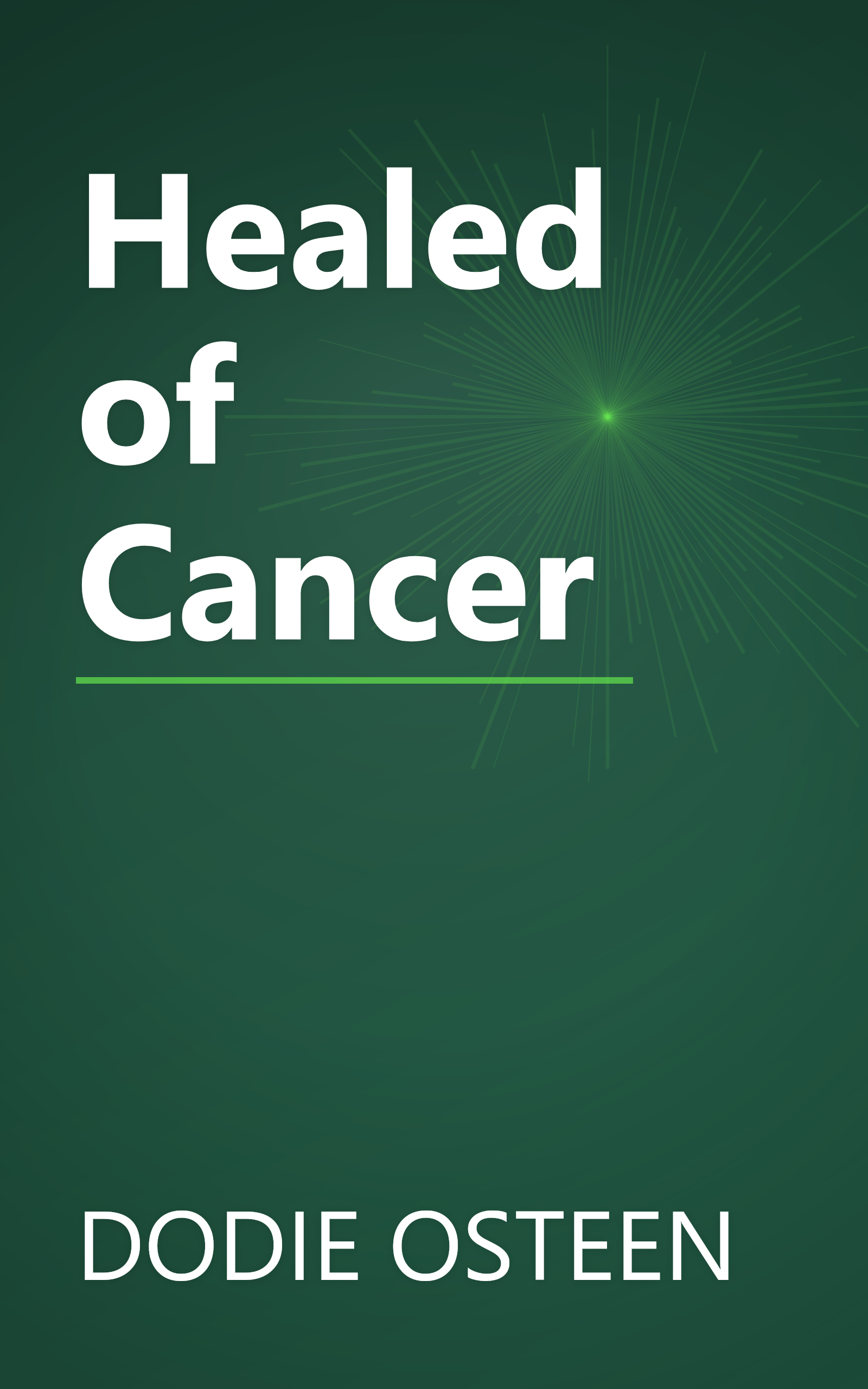 Healed of Cancer book cover