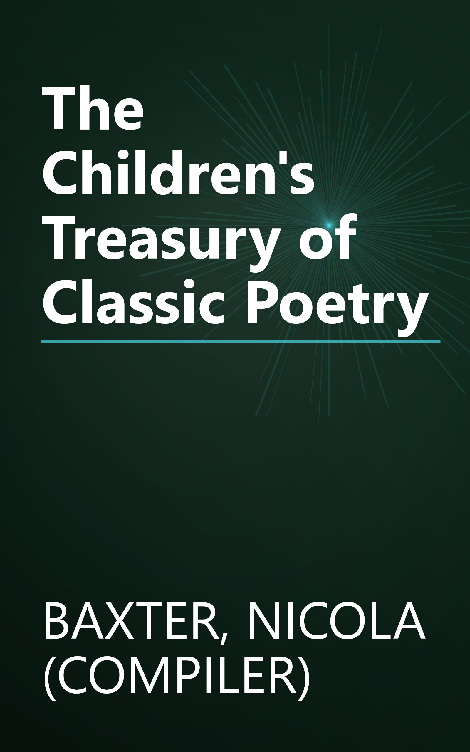 The Children's Treasury of Classic Poetry book cover